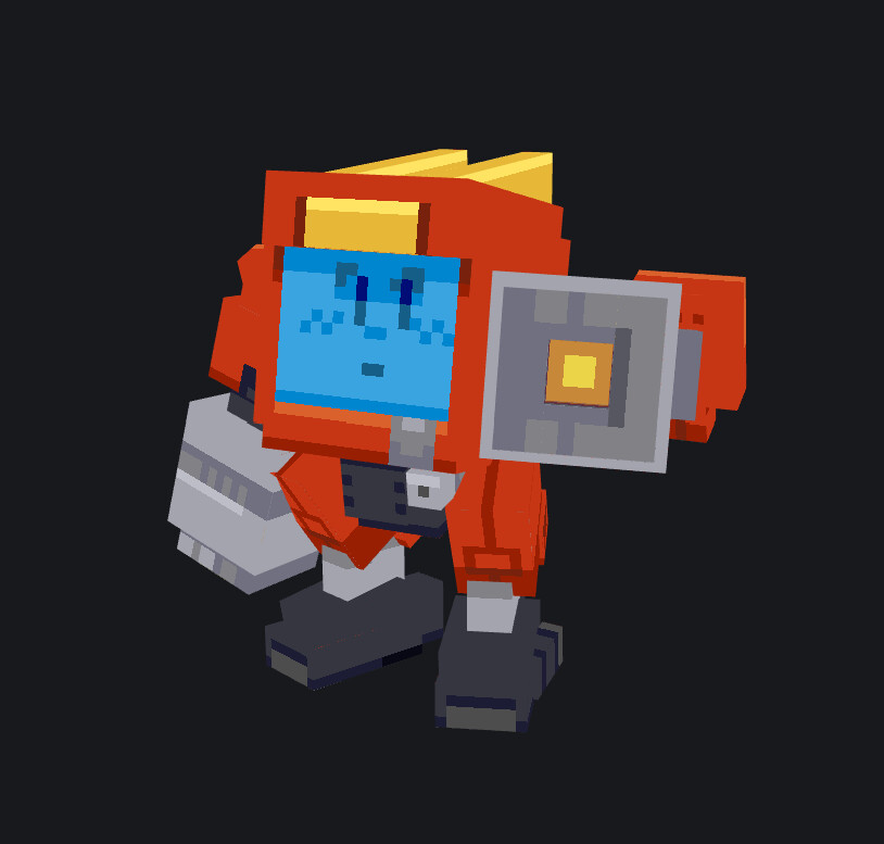 ArtStation - Red Robot