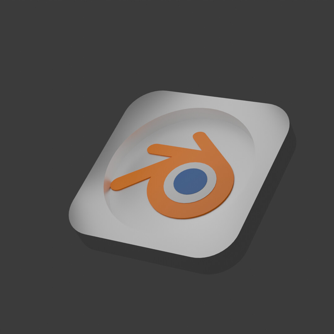 ArtStation - Blender 3D Icon