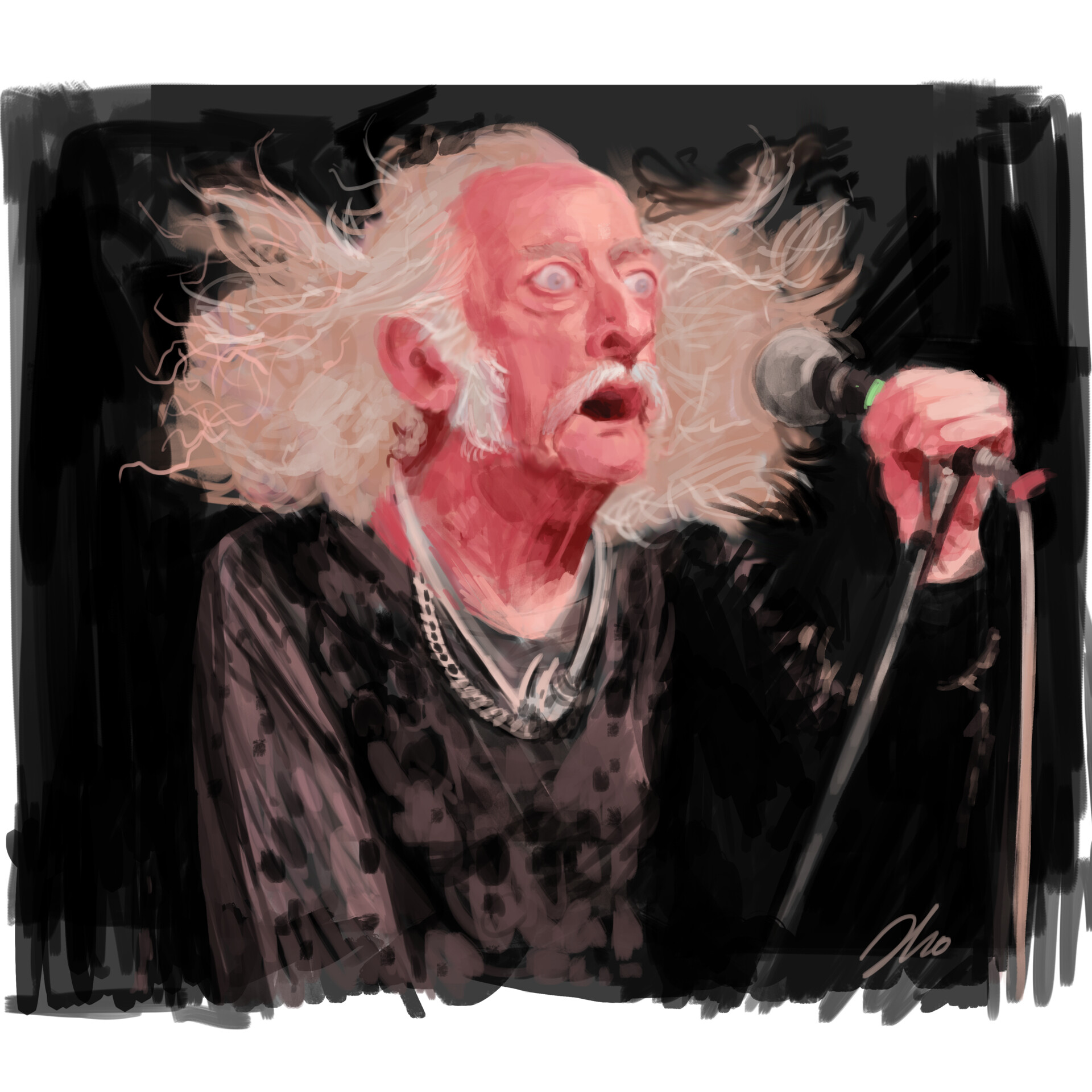 ArtStation - Bobby Liebling Portrait