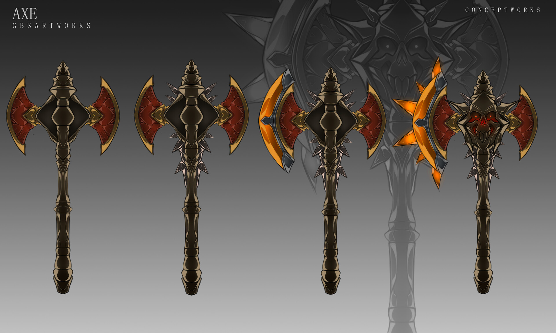 ArtStation - Weapon Design - Axe