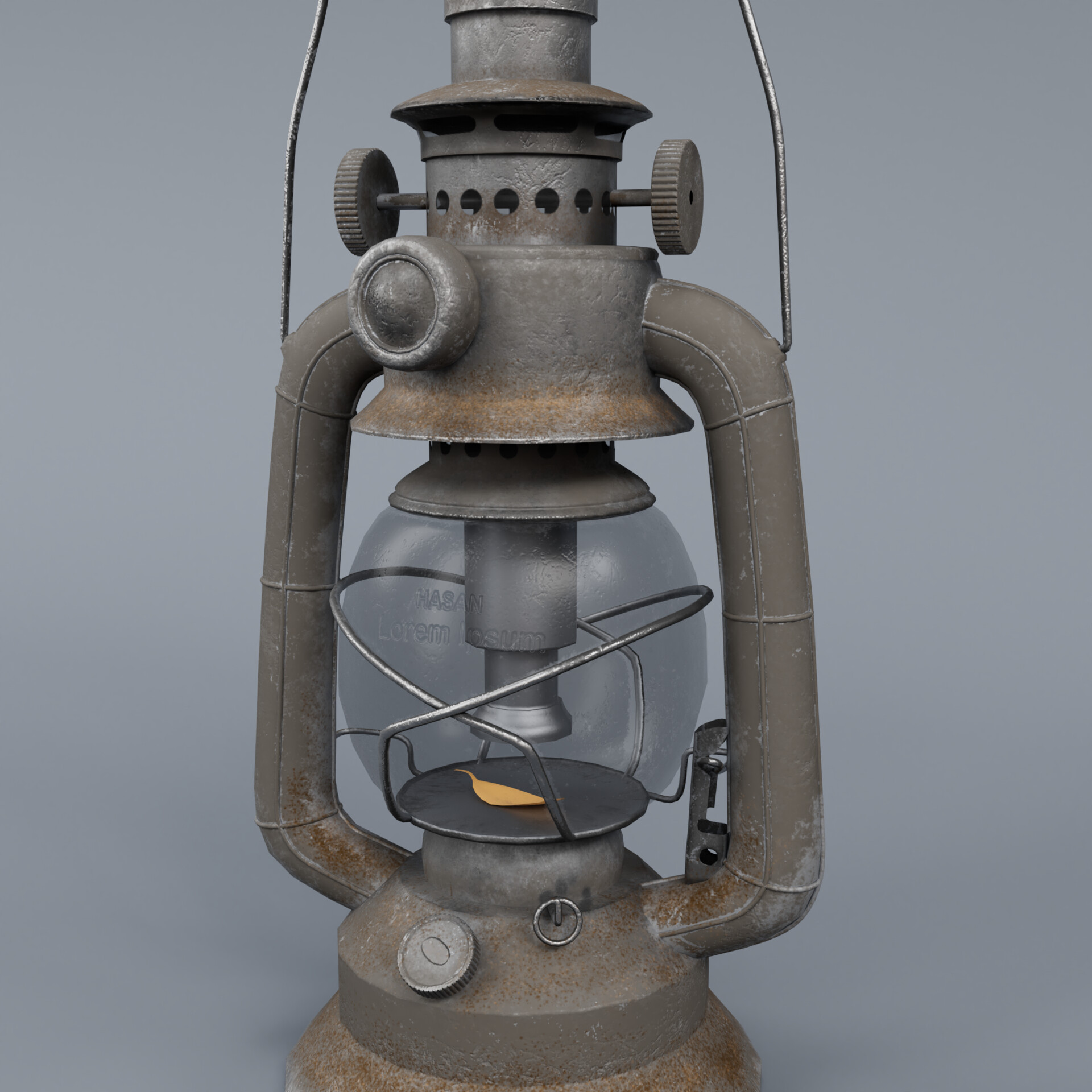 ArtStation - Game asset lamp