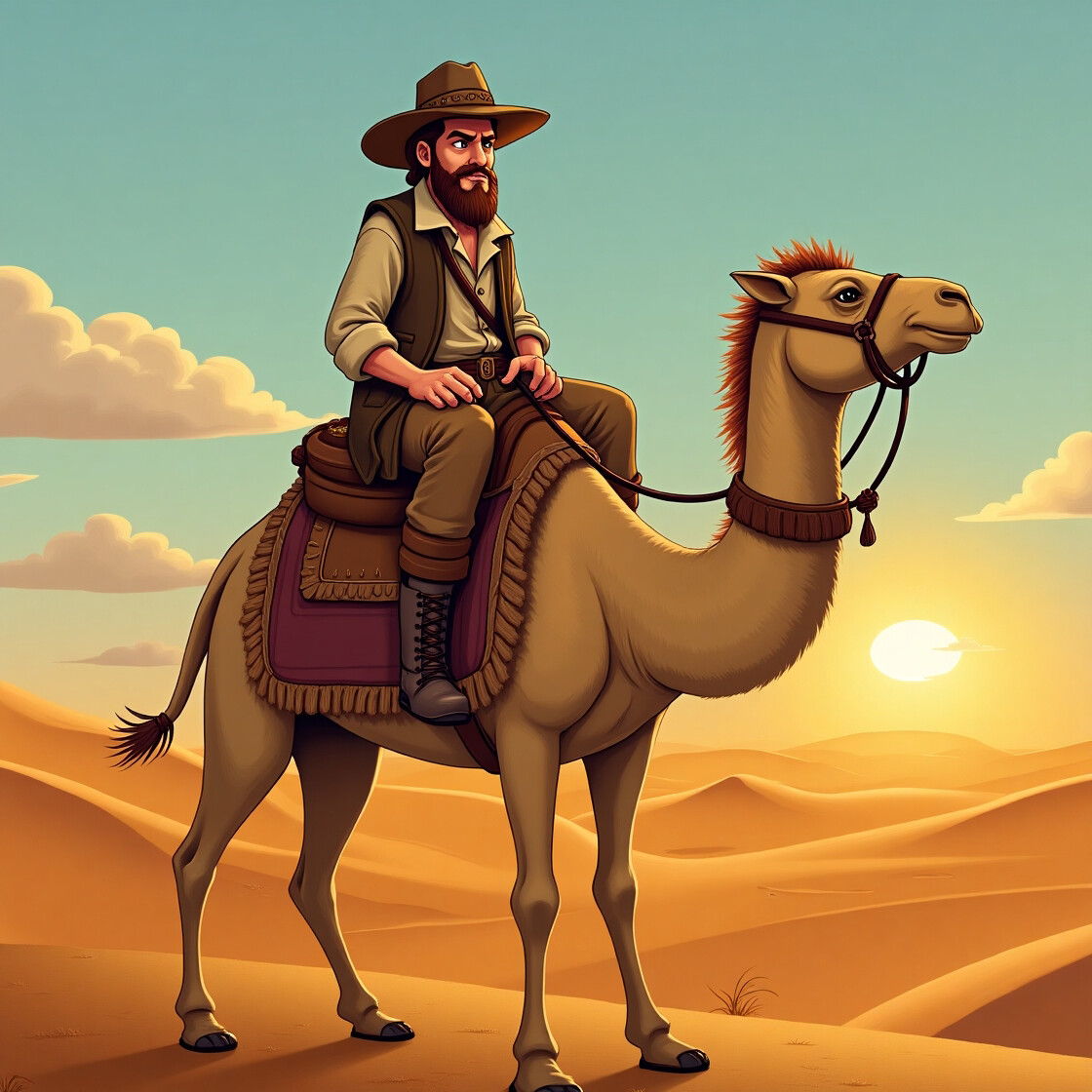 ArtStation - Desert adventurer