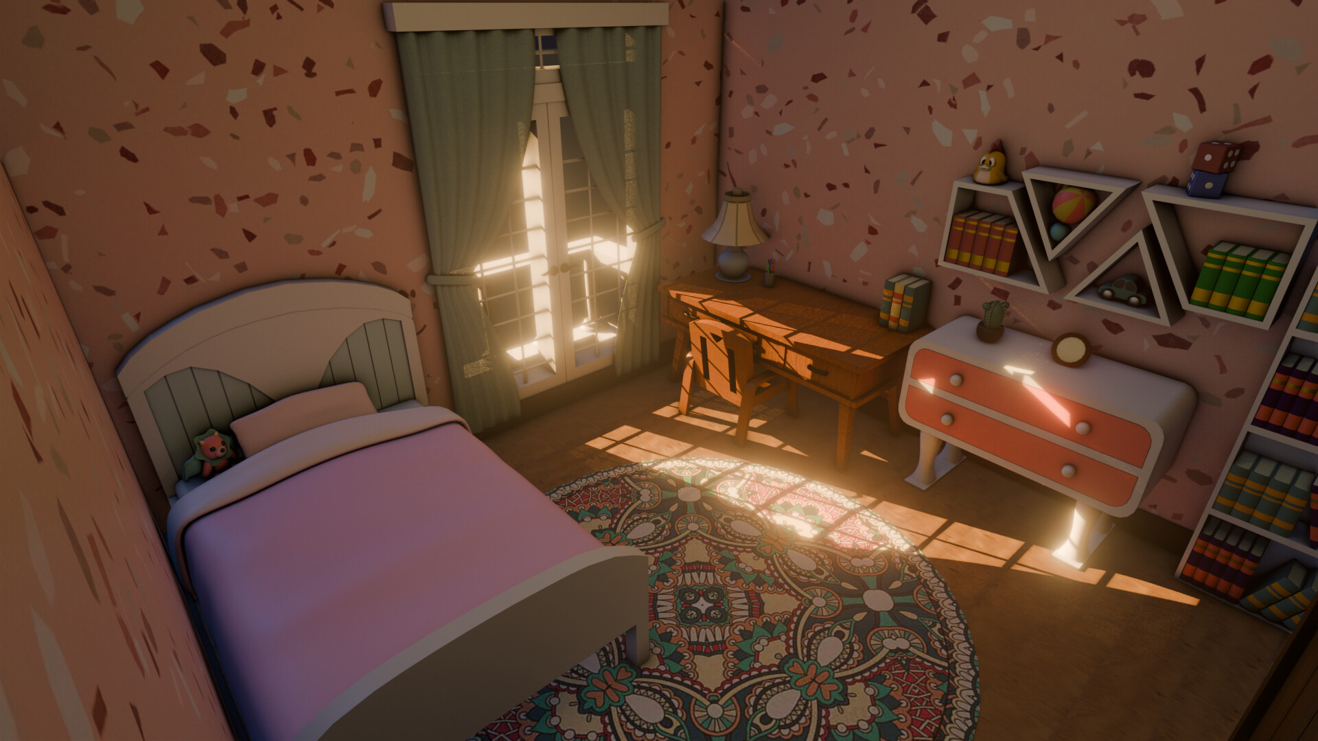 ArtStation - Anya's Room