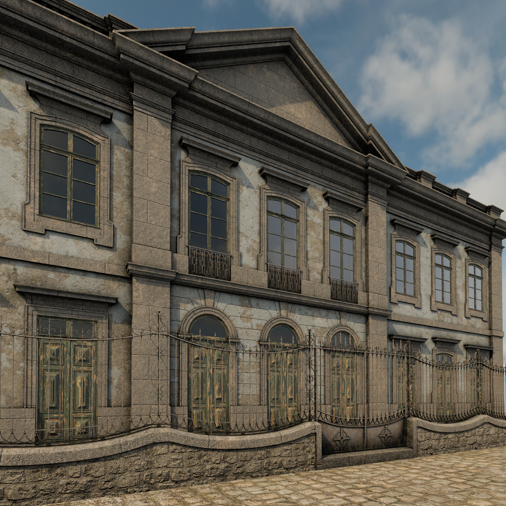 ArtStation - Old Classical Building