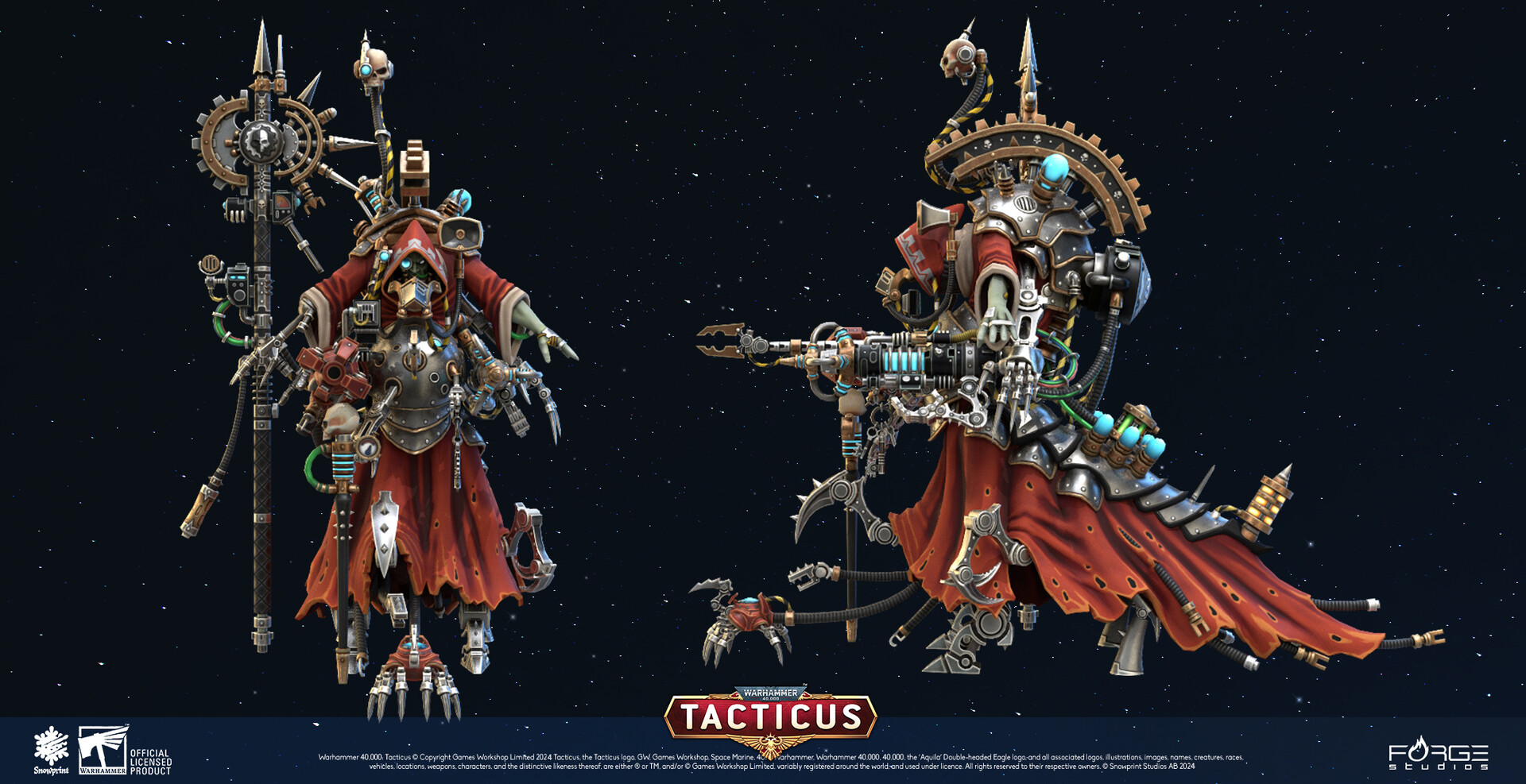 FORGE STUDIOS - Warhammer 40k: Tacticus -Belisarius Cawl