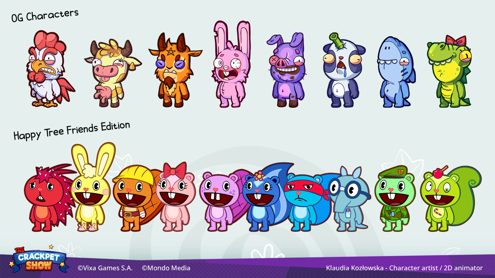 Klaudia Kozłowska - The Crackpet Show + Happy Tree Friends edition