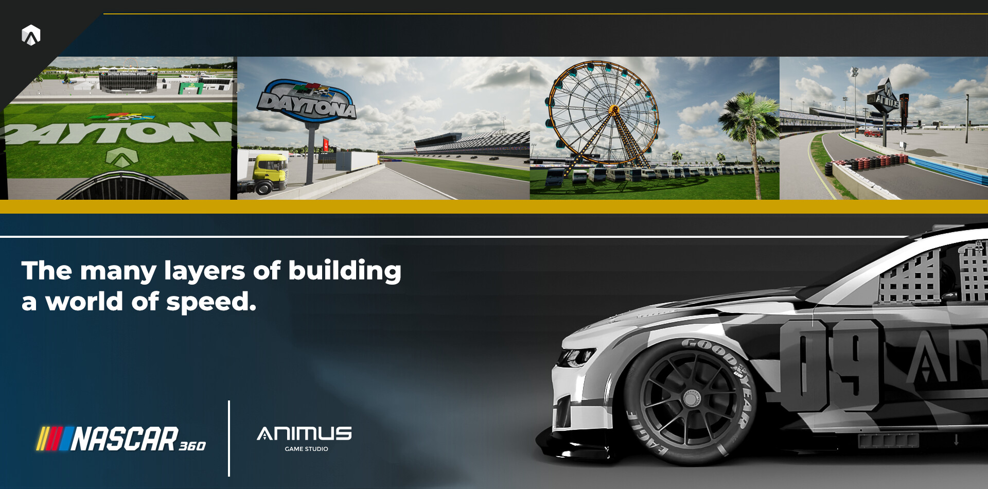 Animus Game Studio - Art Portfolio - Nascar 360 - Track and Level ...