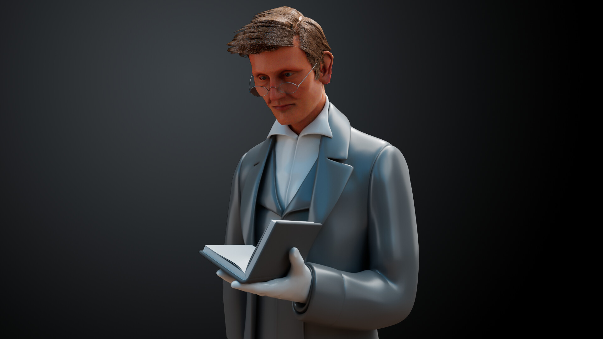 ArtStation - Abraham Lincoln WIP