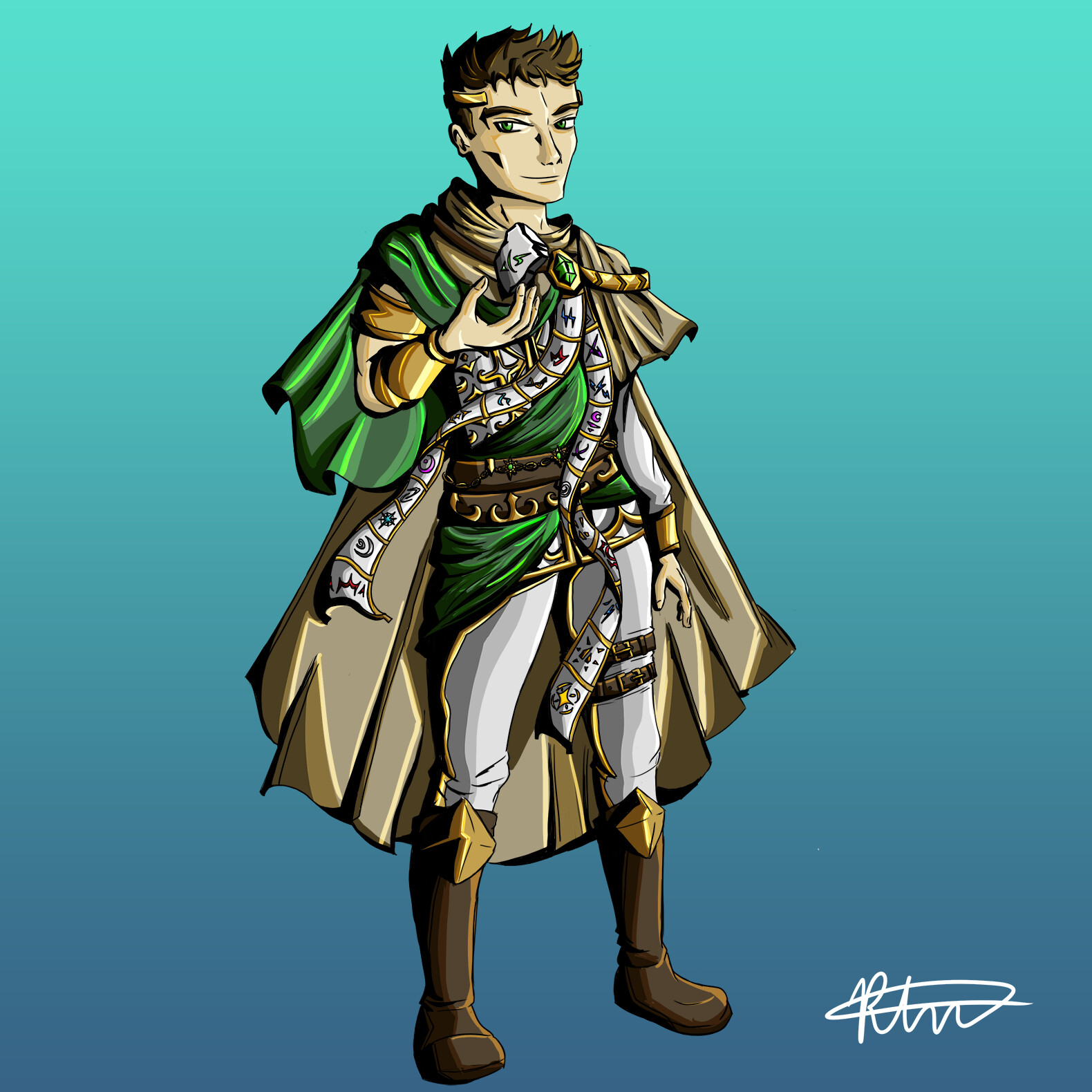 ArtStation - Dan, The Runecaster