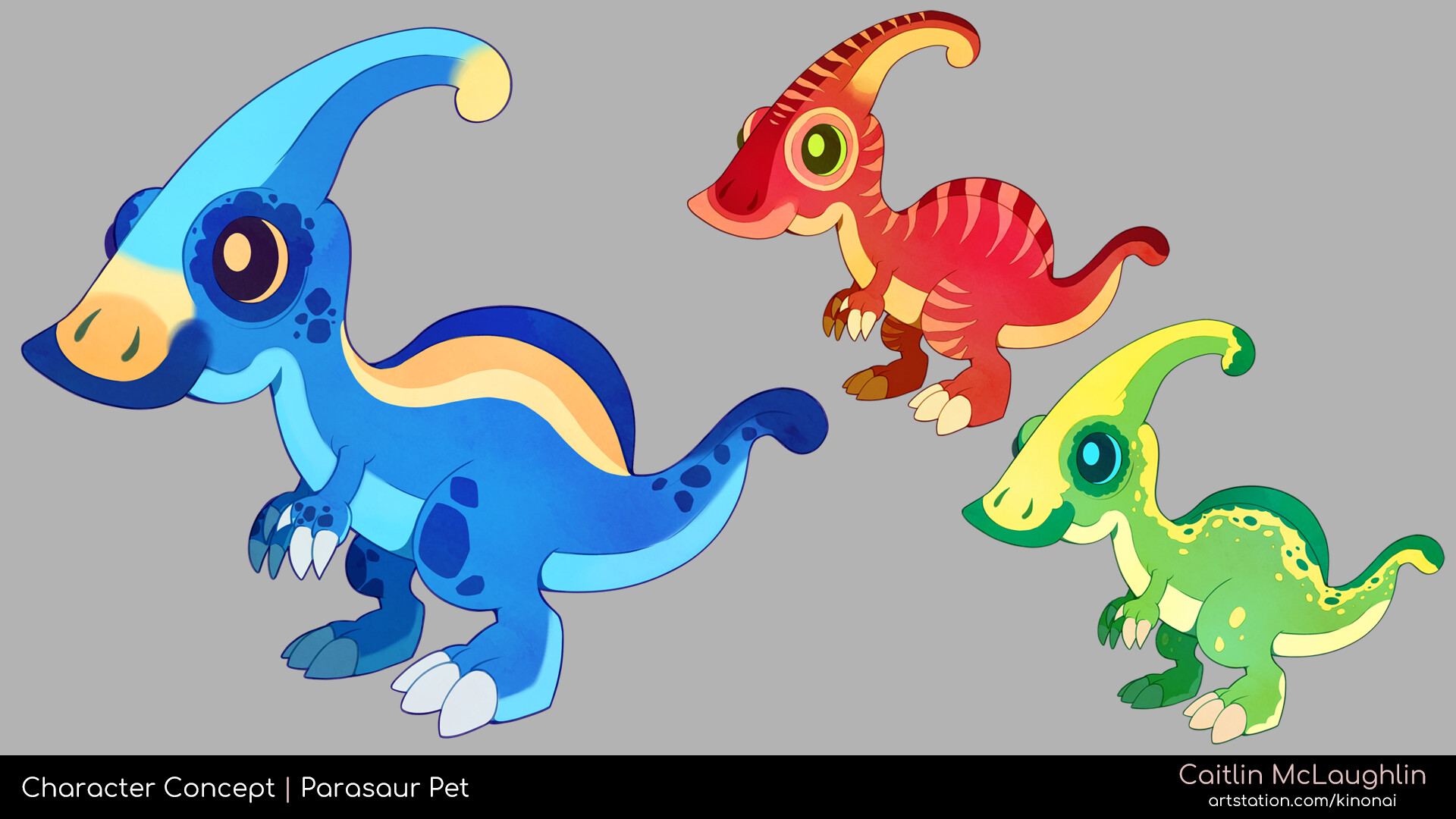 ArtStation - Parasaur Pet