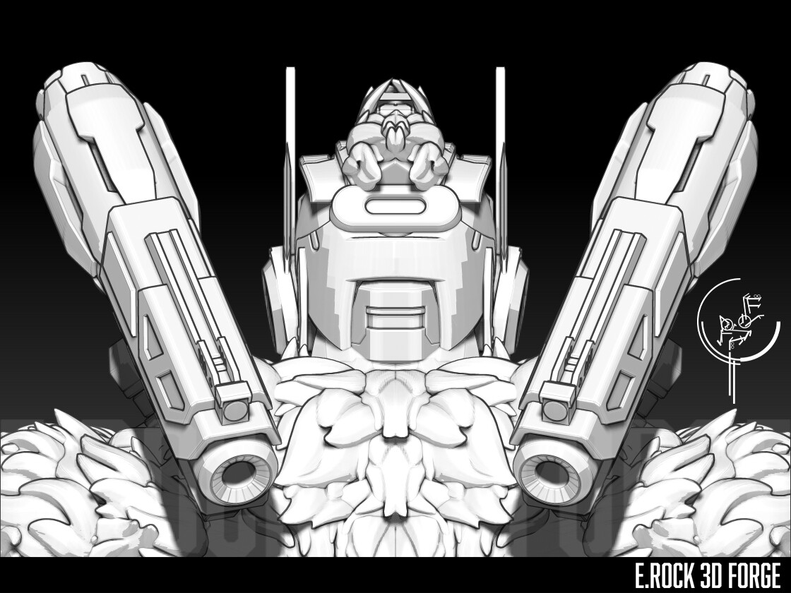 EROCK 3D FORGE - Mech Female – Upcoming