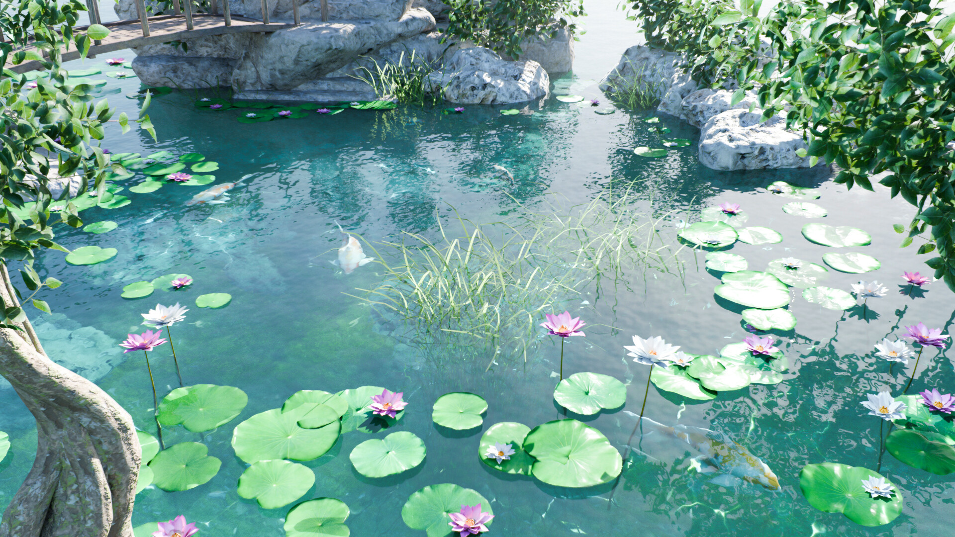 ArtStation - Naiad’s Pond