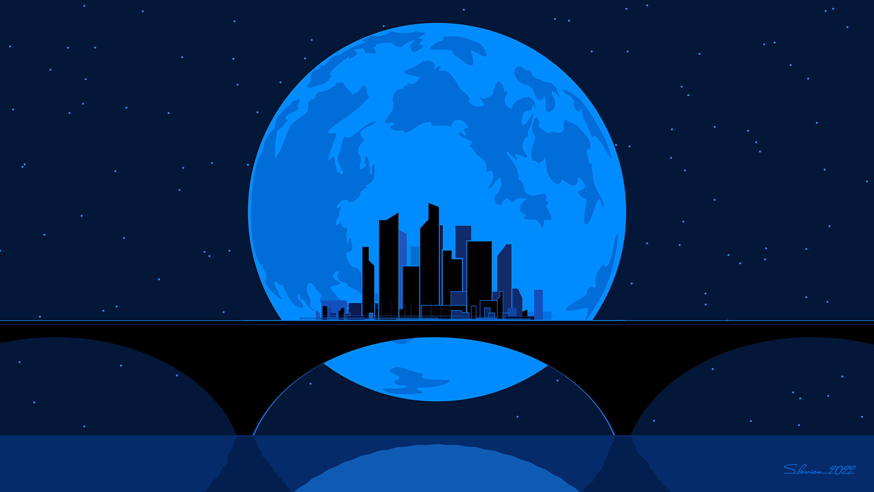 ArtStation - Moon City