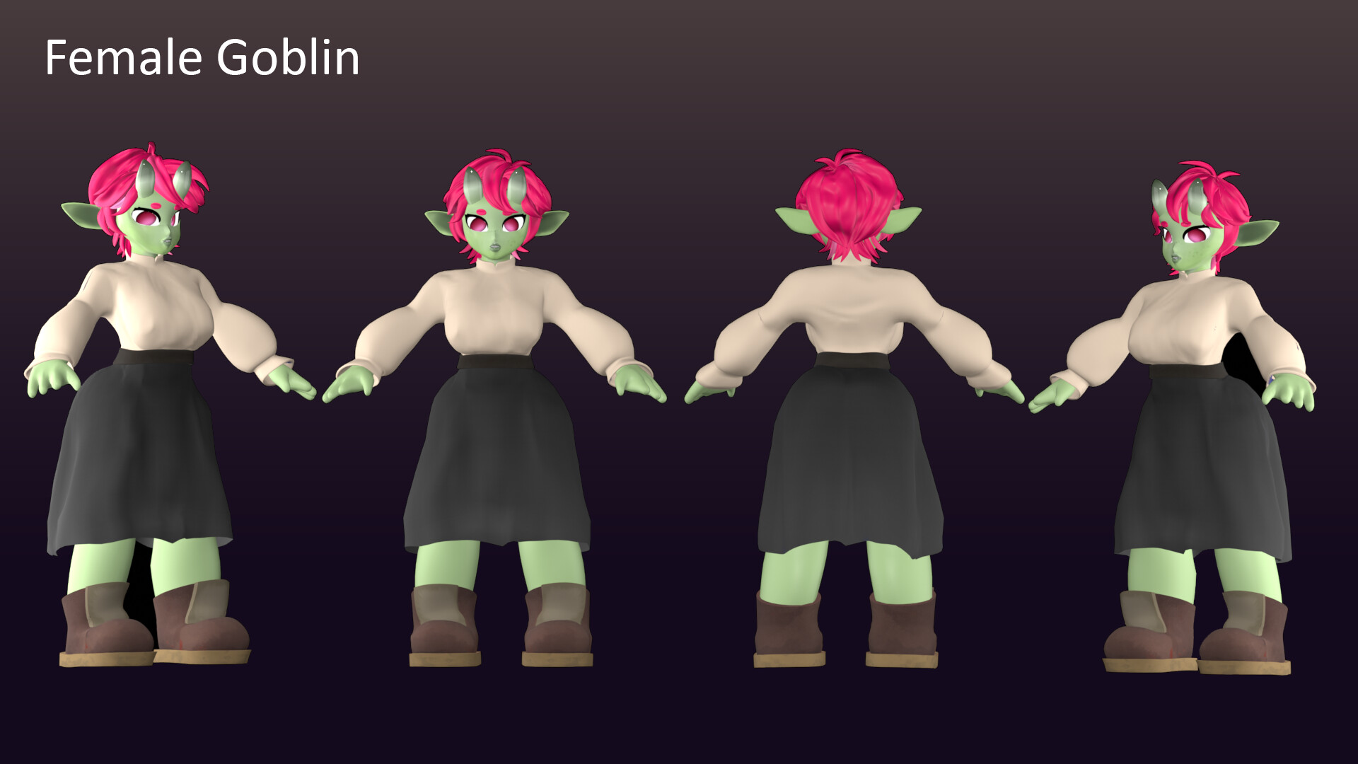 ArtStation - Female Goblin
