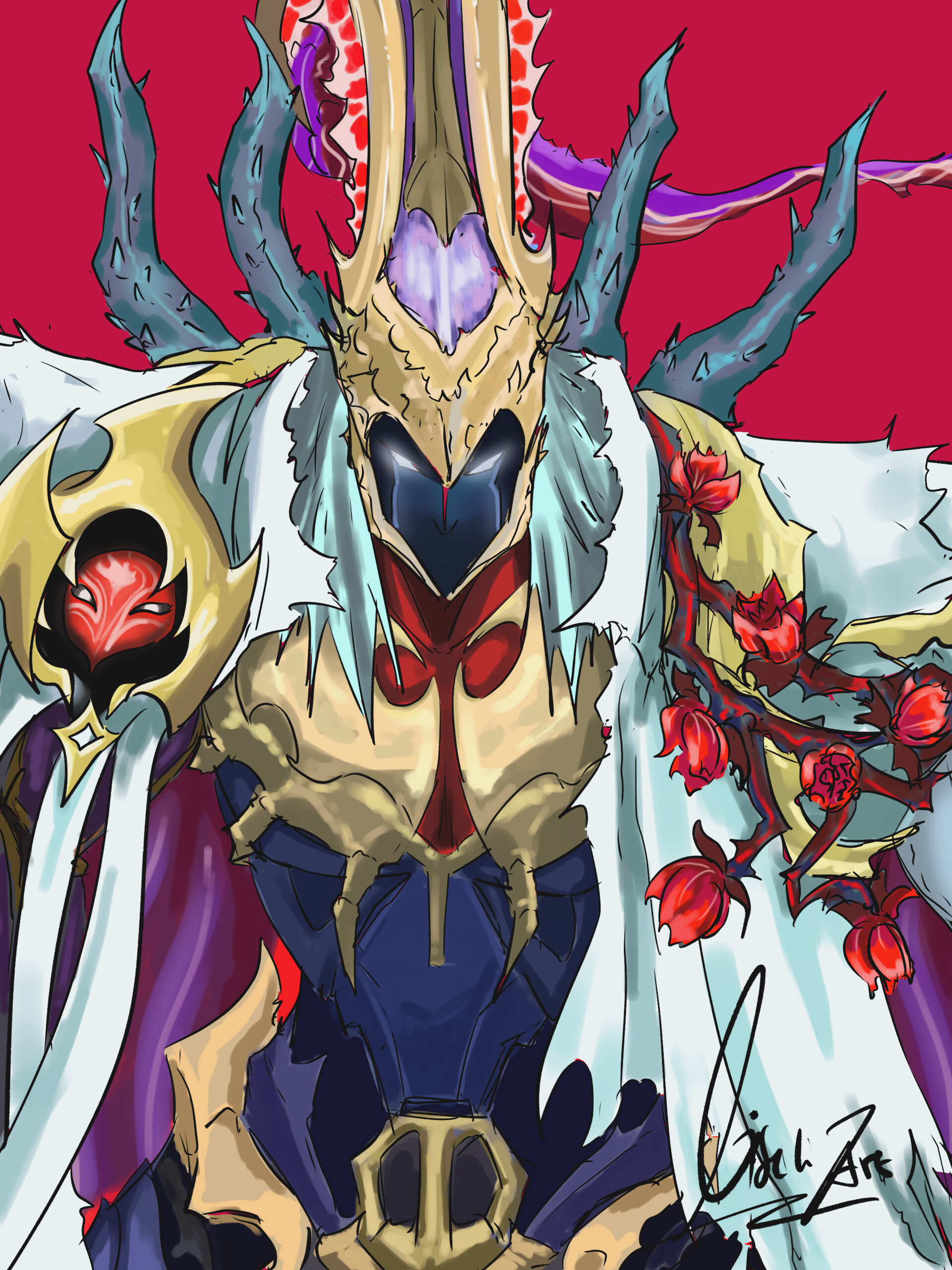 ArtStation - Revenant of rose