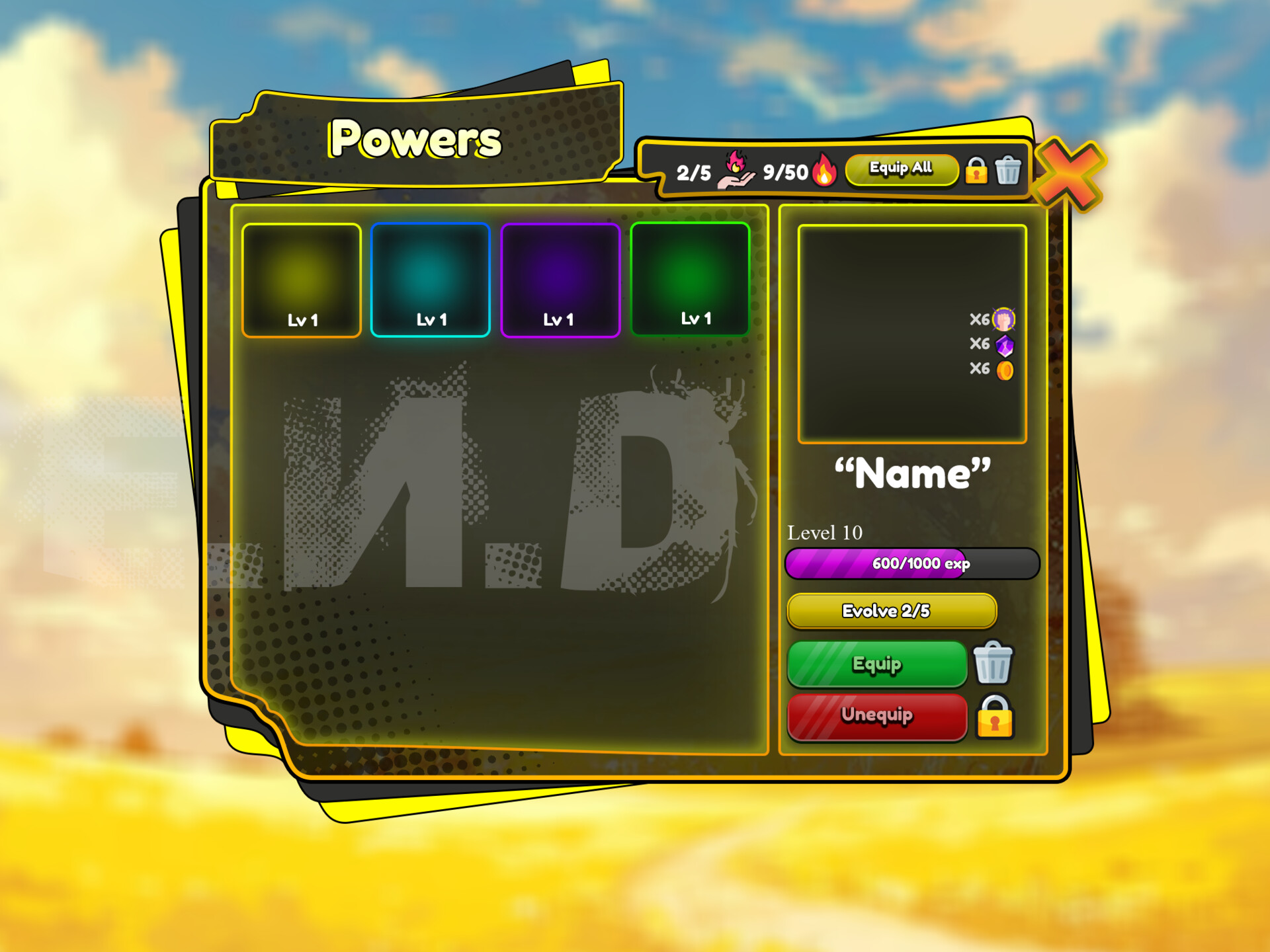 ArtStation - Roblox Anime Ui