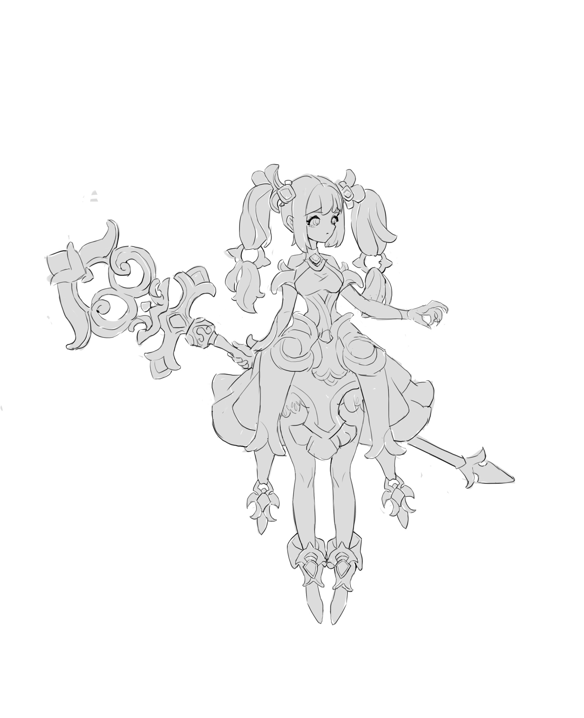 Lee 77 - A design about personification of characters(West magic)