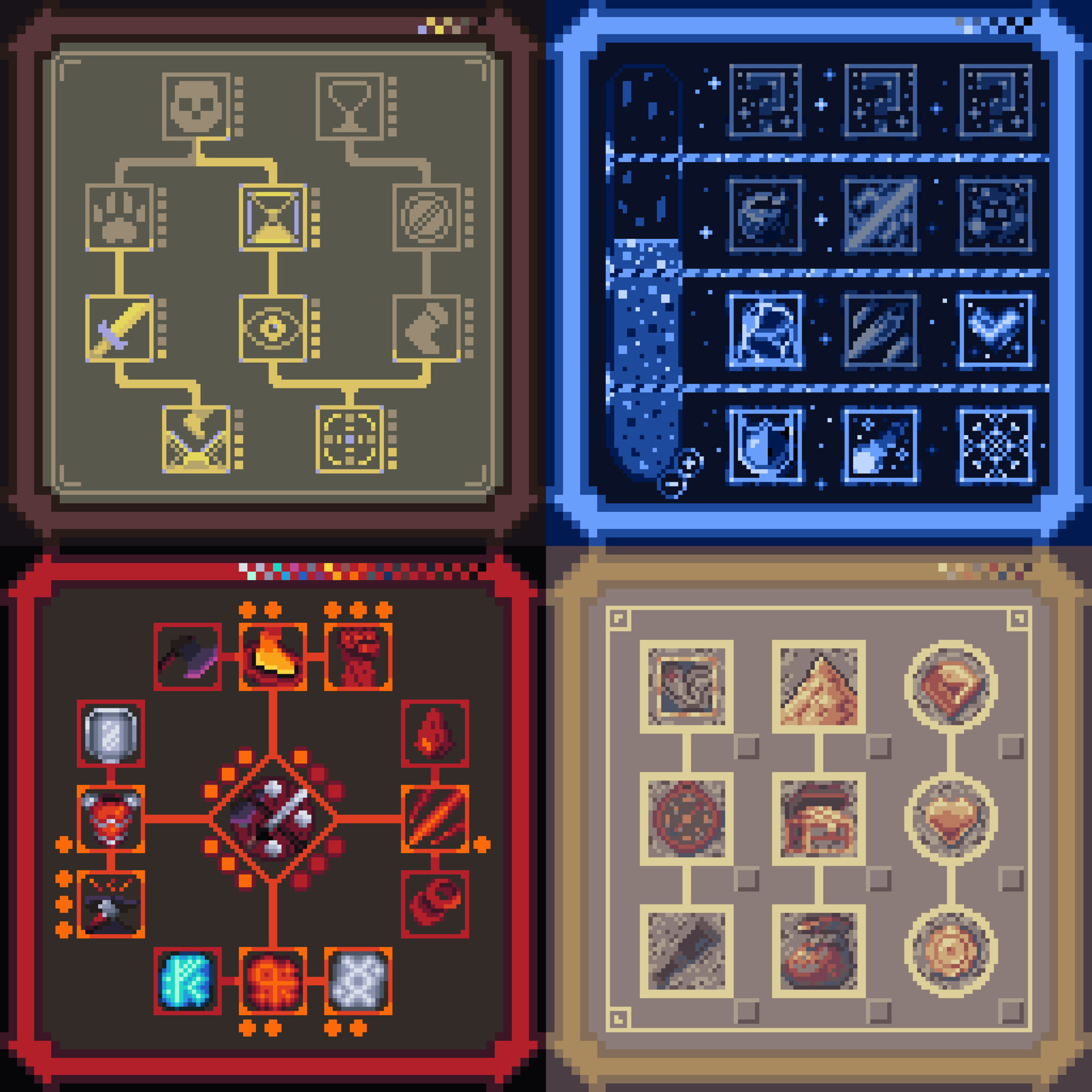 ArtStation - Skill Trees