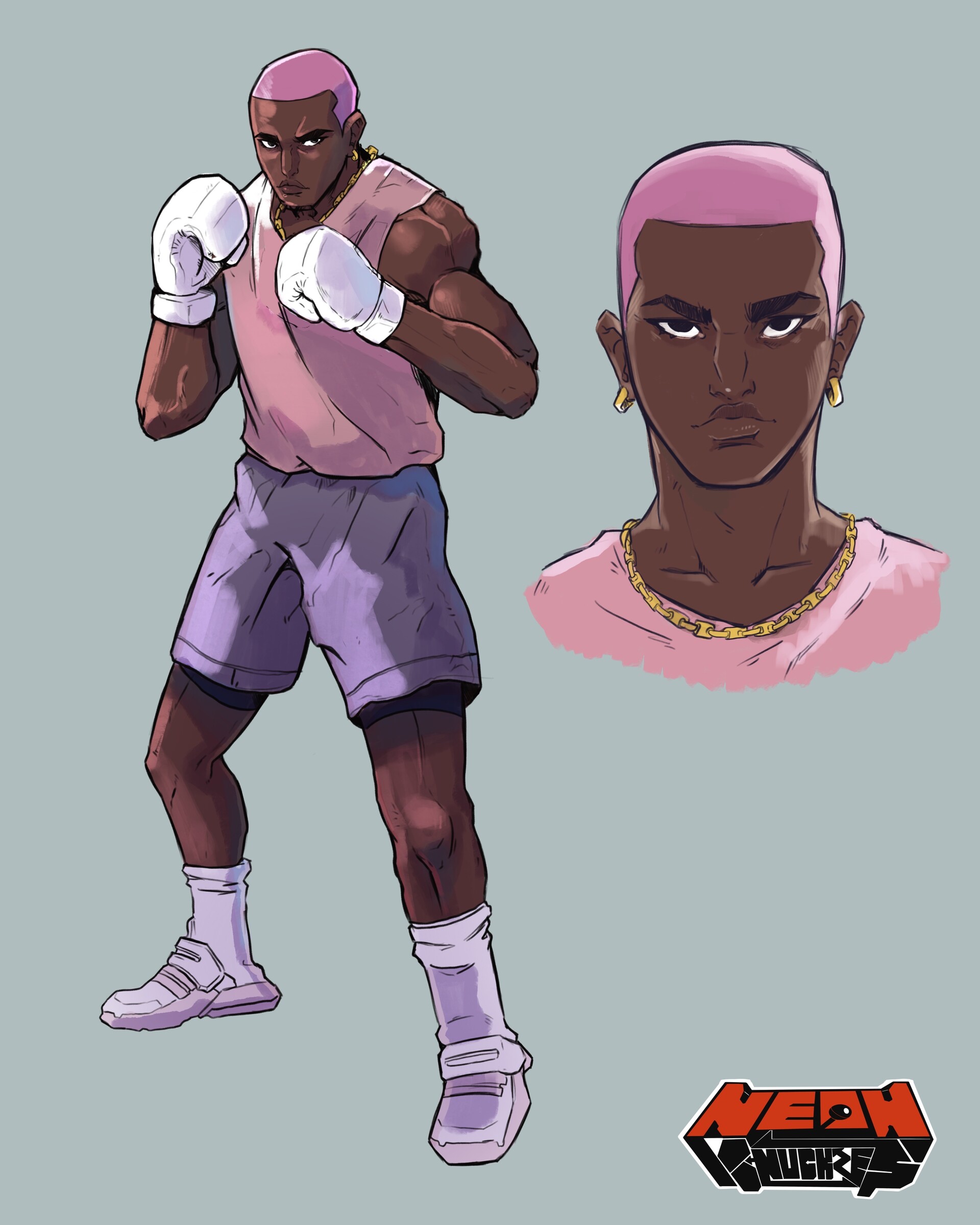 ArtStation - Boxer character “Scoop”