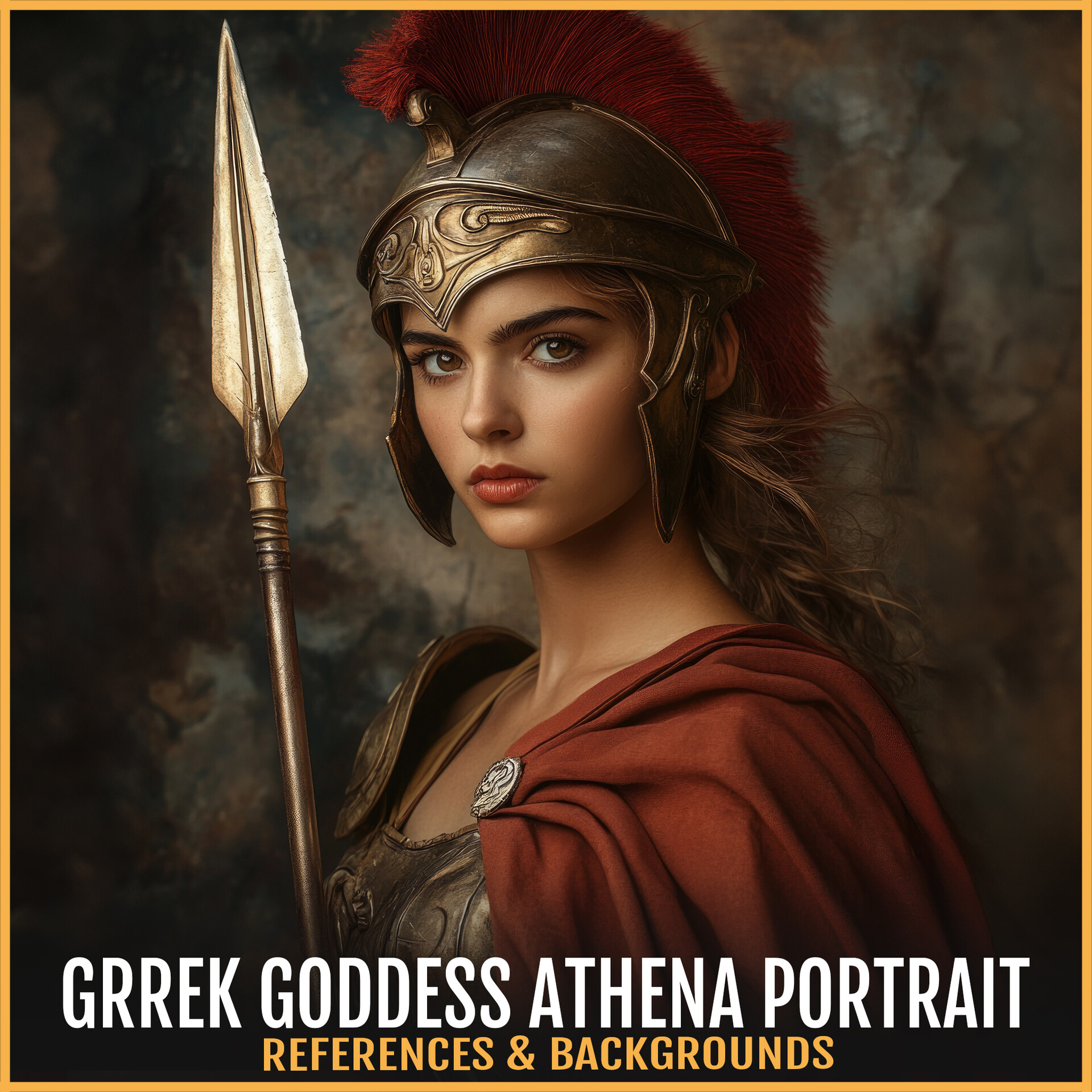 ArtStation - 505 Greek Goddess Athena Portrait