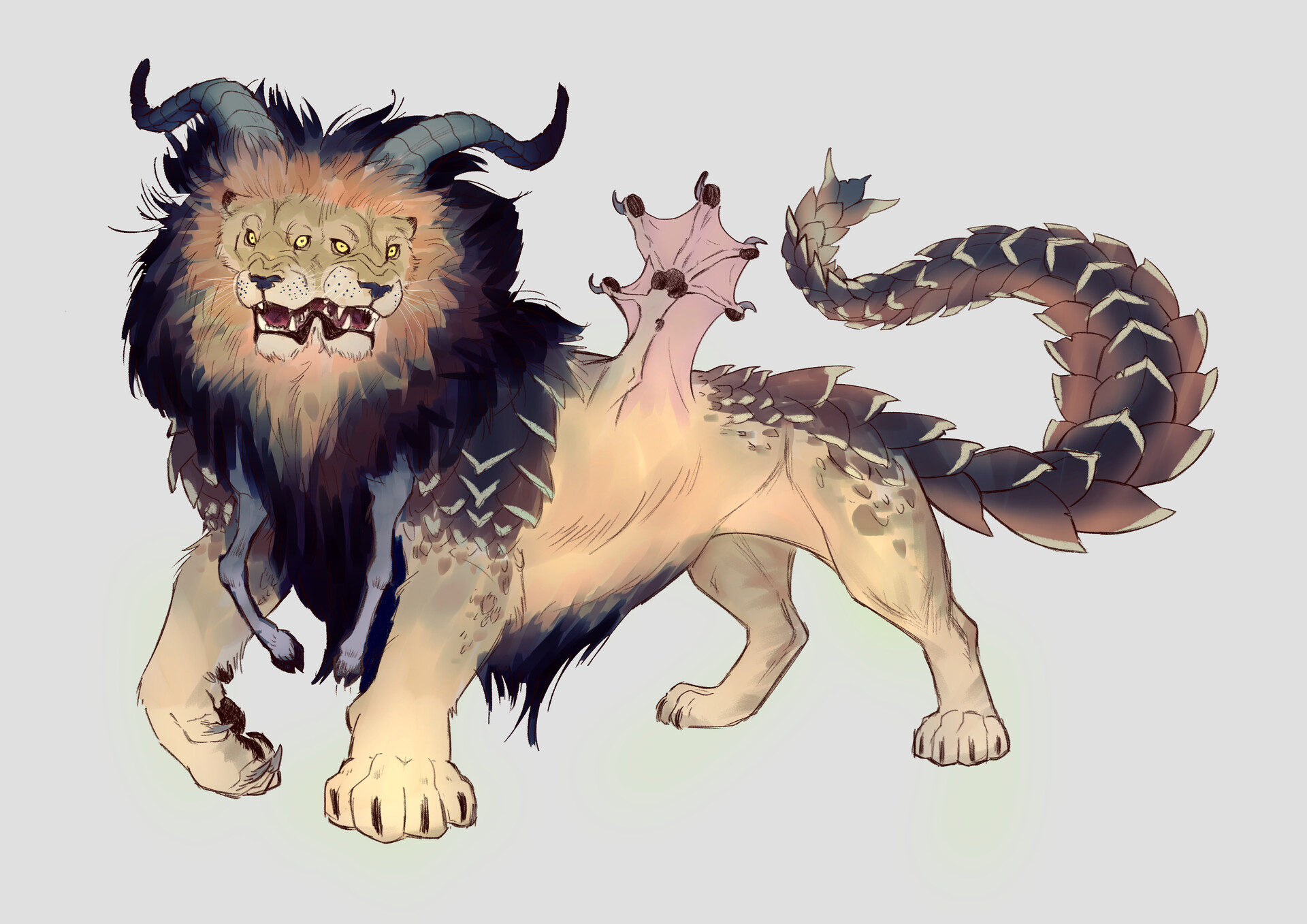 ArtStation - Chimera - Creature Design