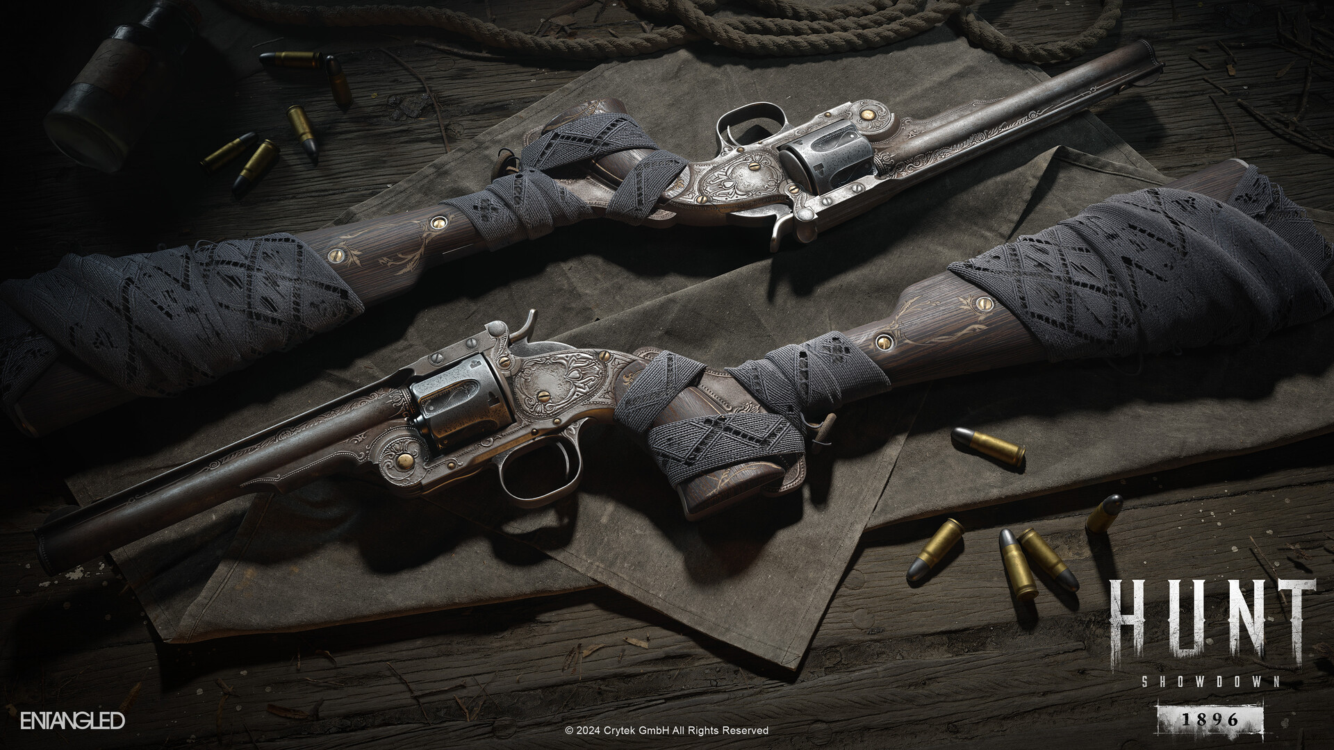 ENTANGLED Studio - Weapon 3D Models for Hunt: Showdown