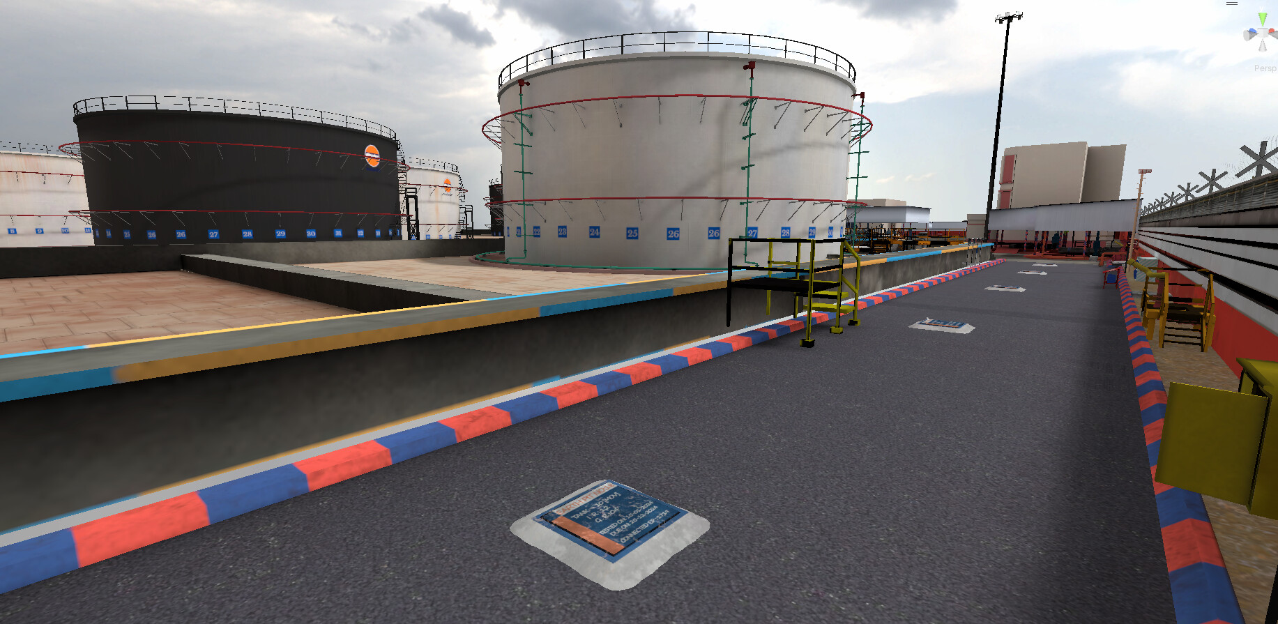 ArtStation - oil terminal