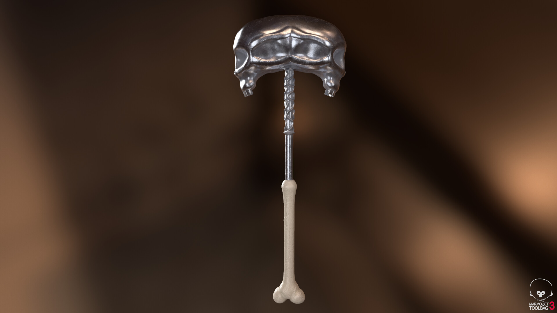 ArtStation - Reinforced Skull Hammer