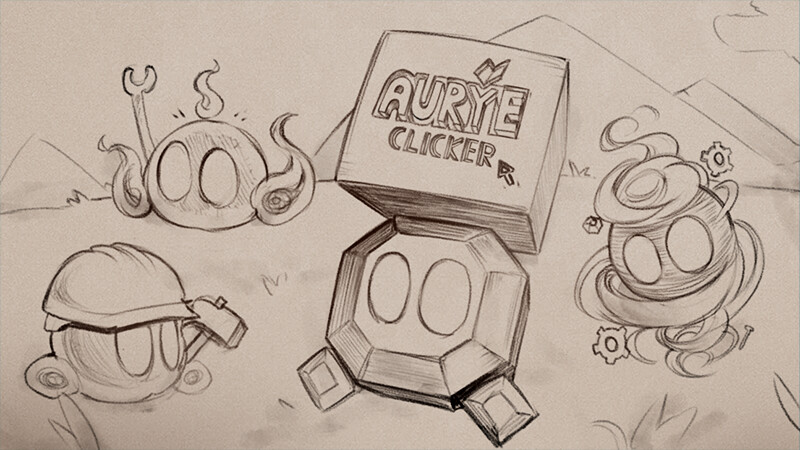 ArtStation - Aurye Clicker Banners (Comission)