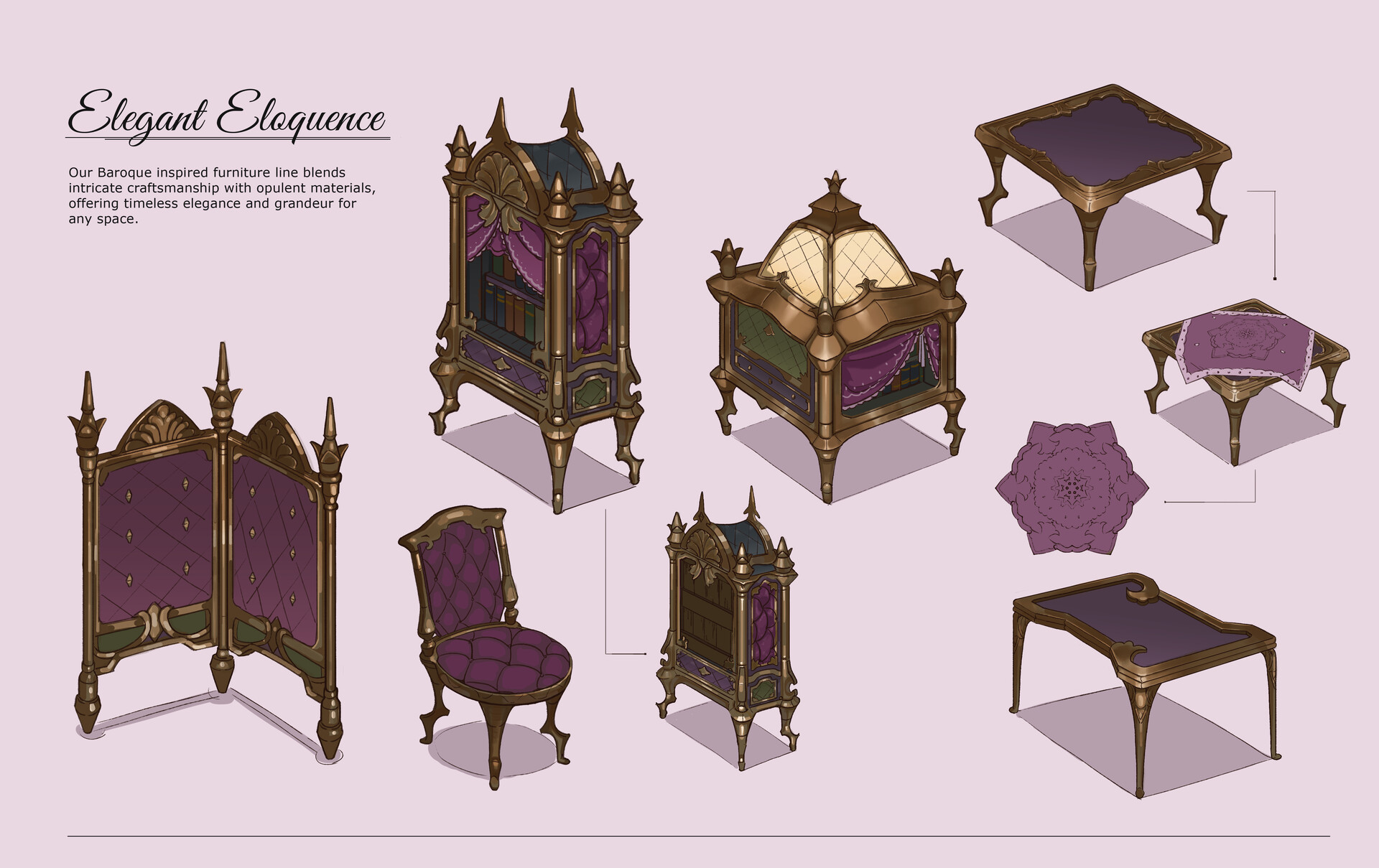ArtStation - Baroque Props