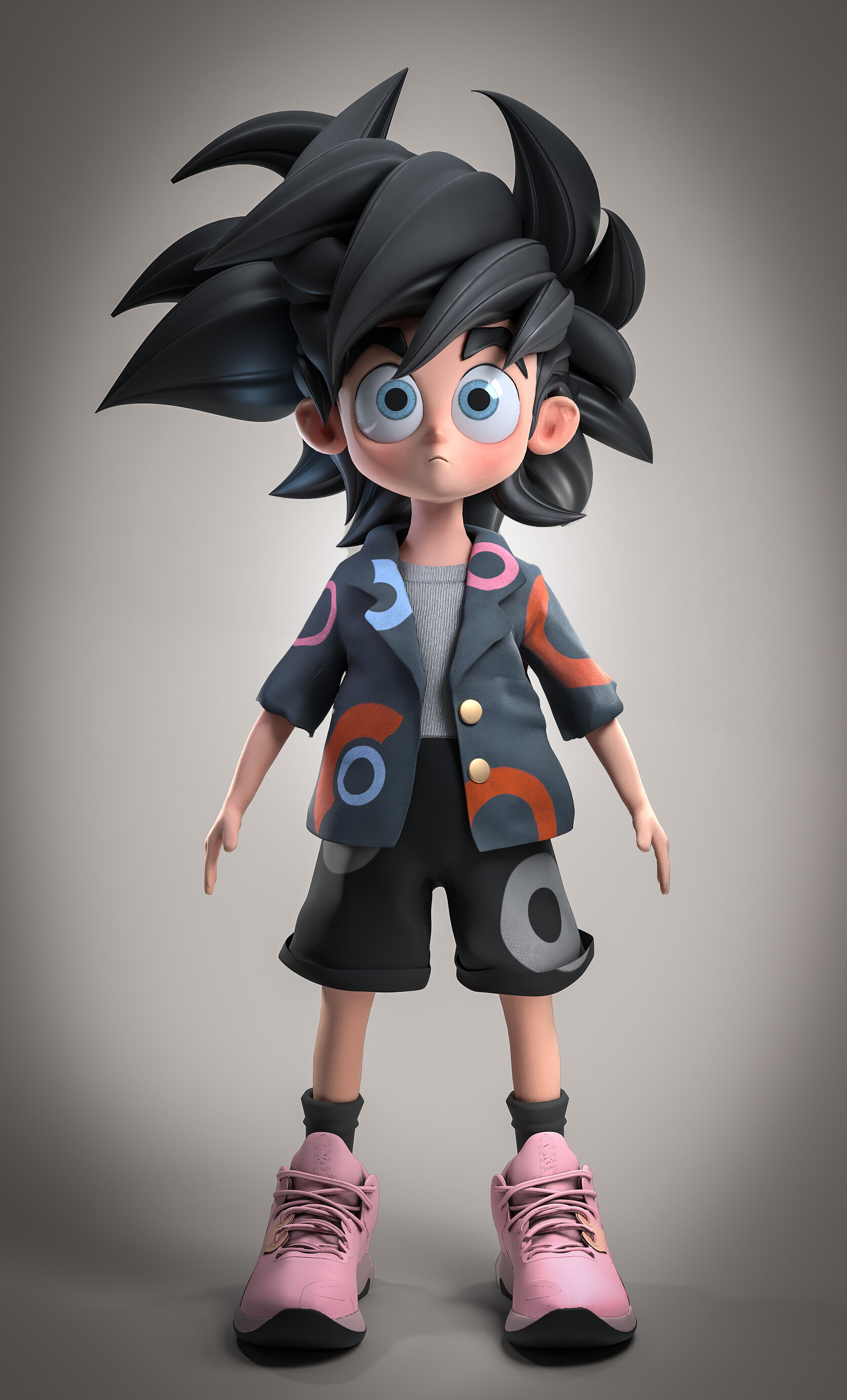 ArtStation - School Boy