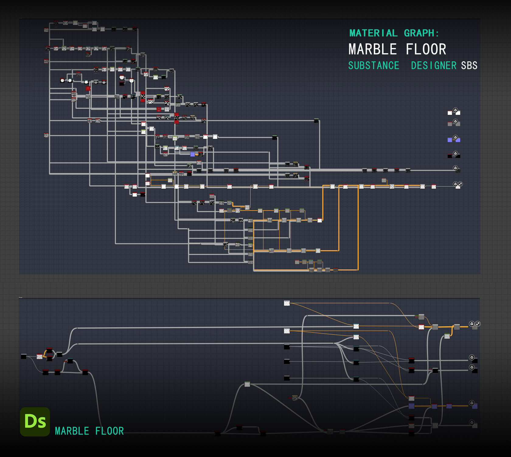 ArtStation - SD-大理石制作