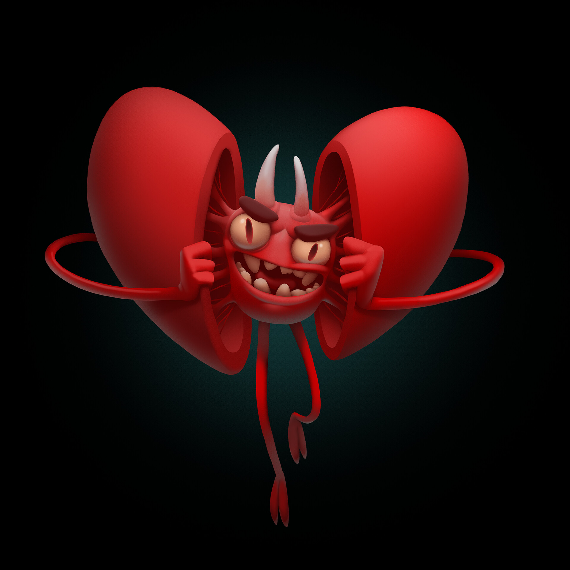 ArtStation - Devil Heart