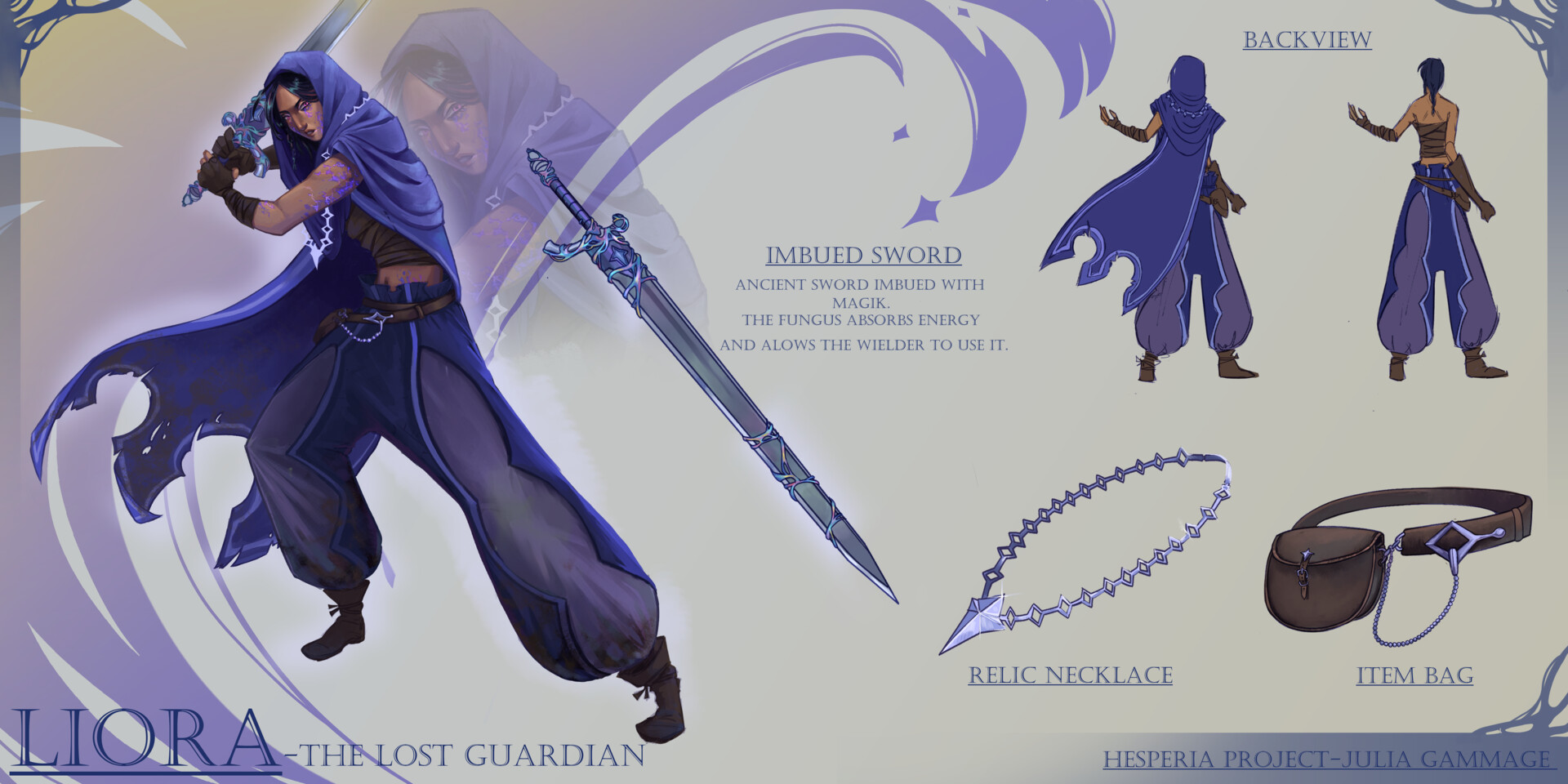 ArtStation - Liora Character Page