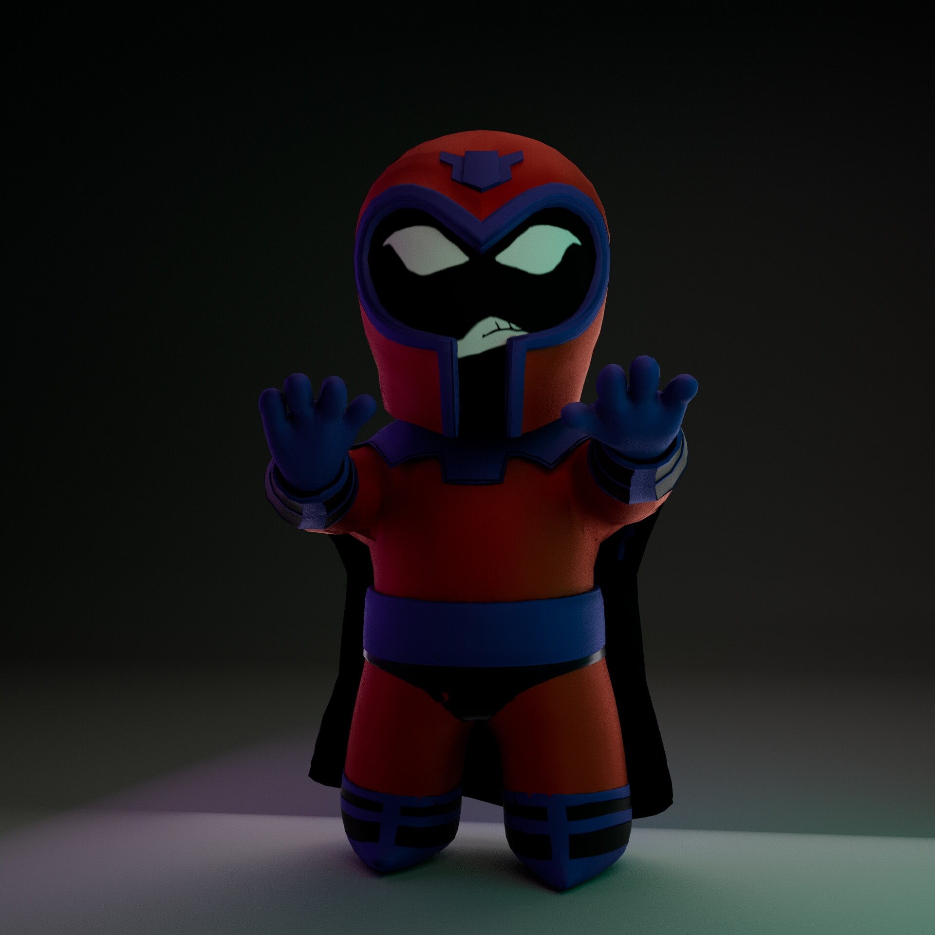 ArtStation - Chibi Magneto Base Mesh