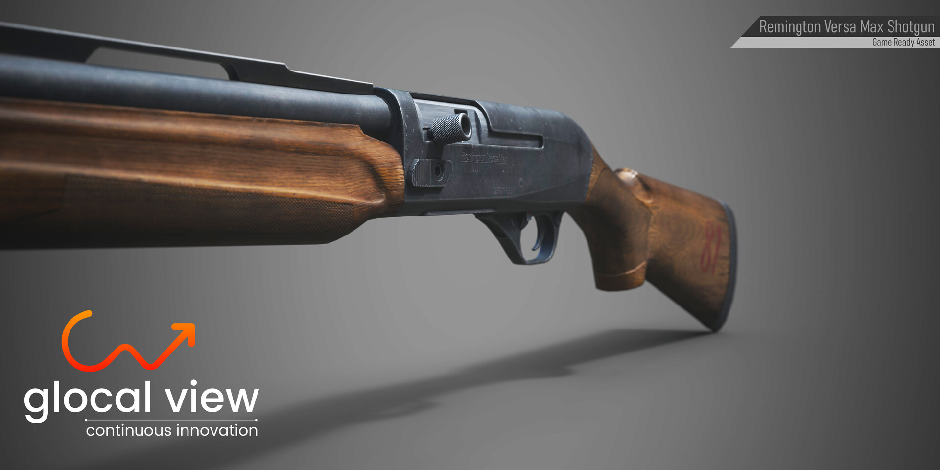 Glocal View Studios - Remington Versa Max Shotgun