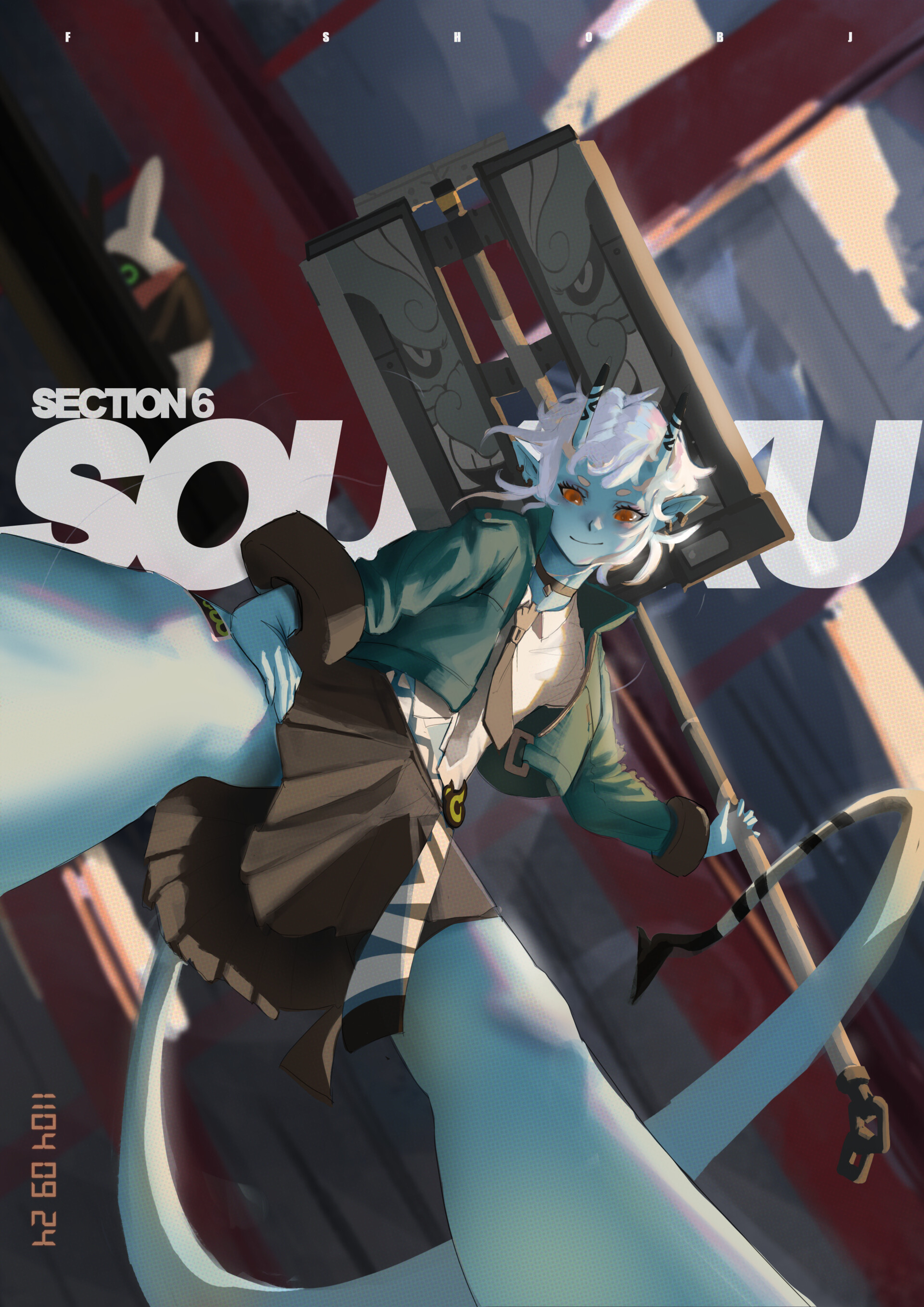 ArtStation - ZZZ Fanart - Soukaku