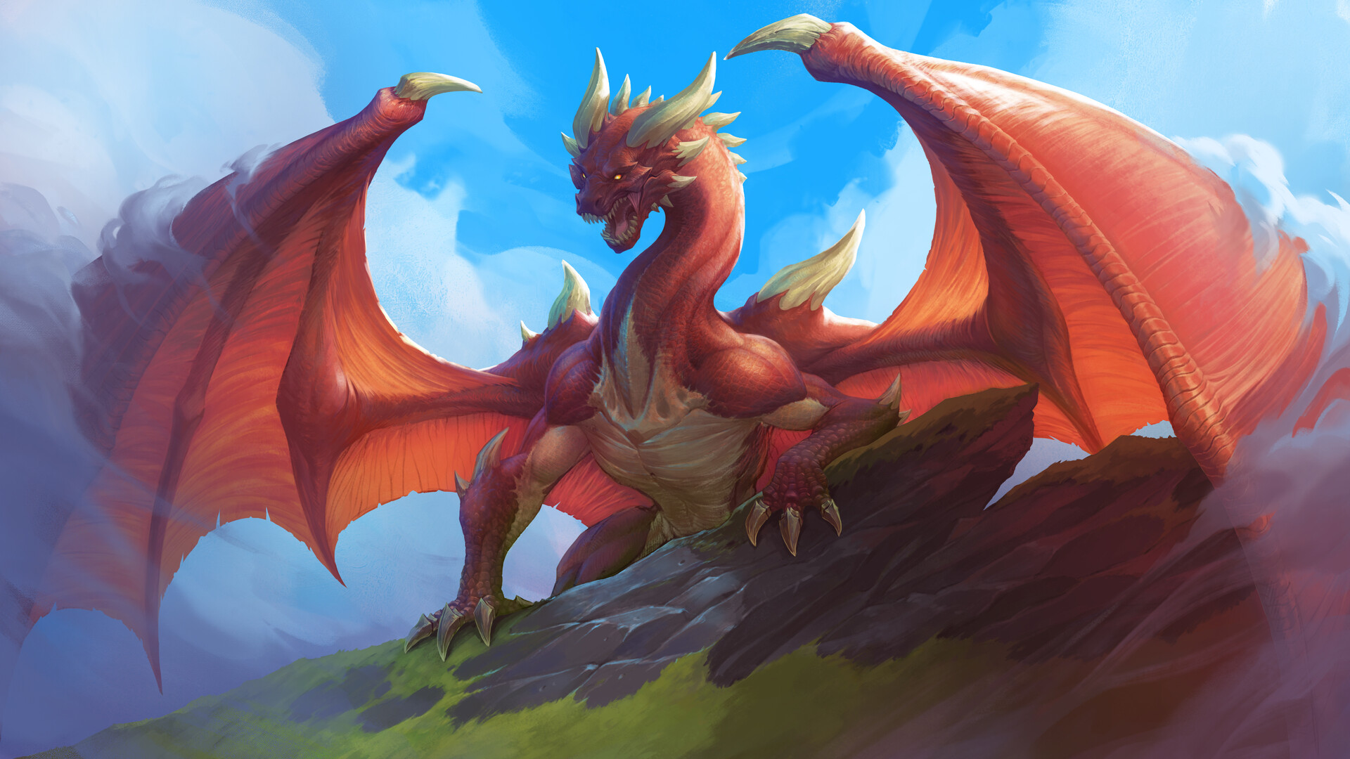 ArtStation - Red Dragon