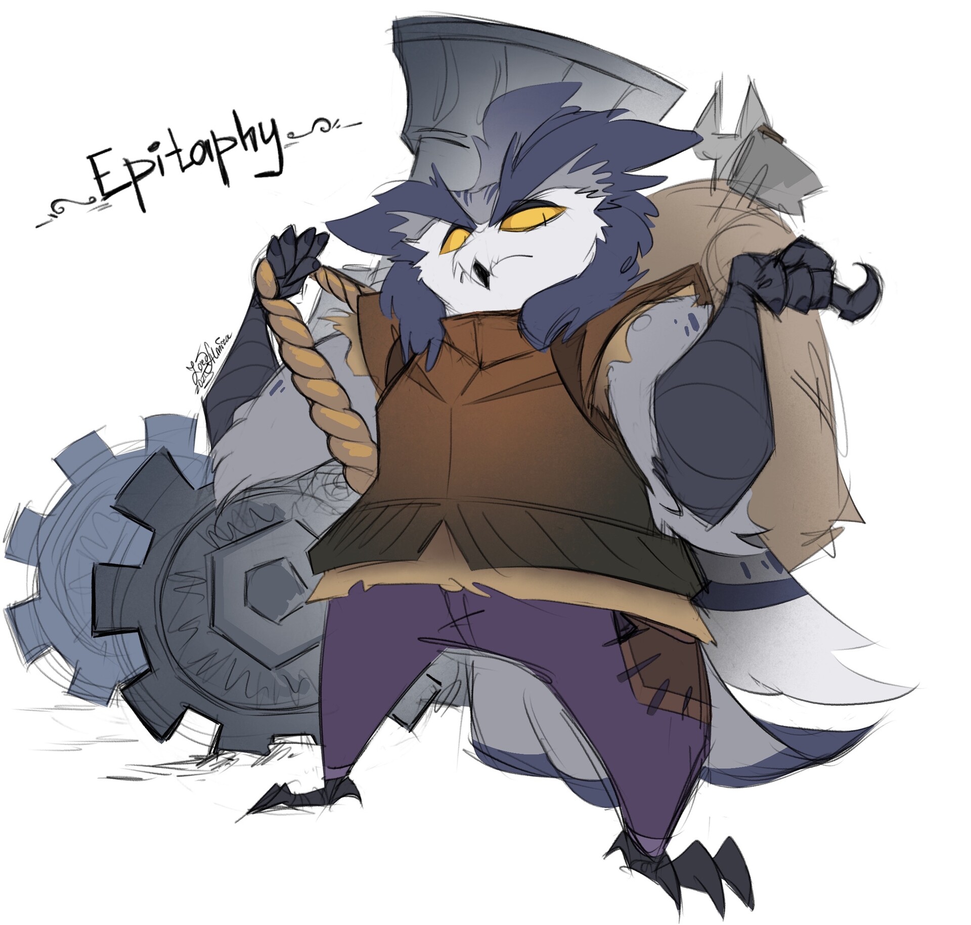 ArtStation - Epitaphy. [Character design]