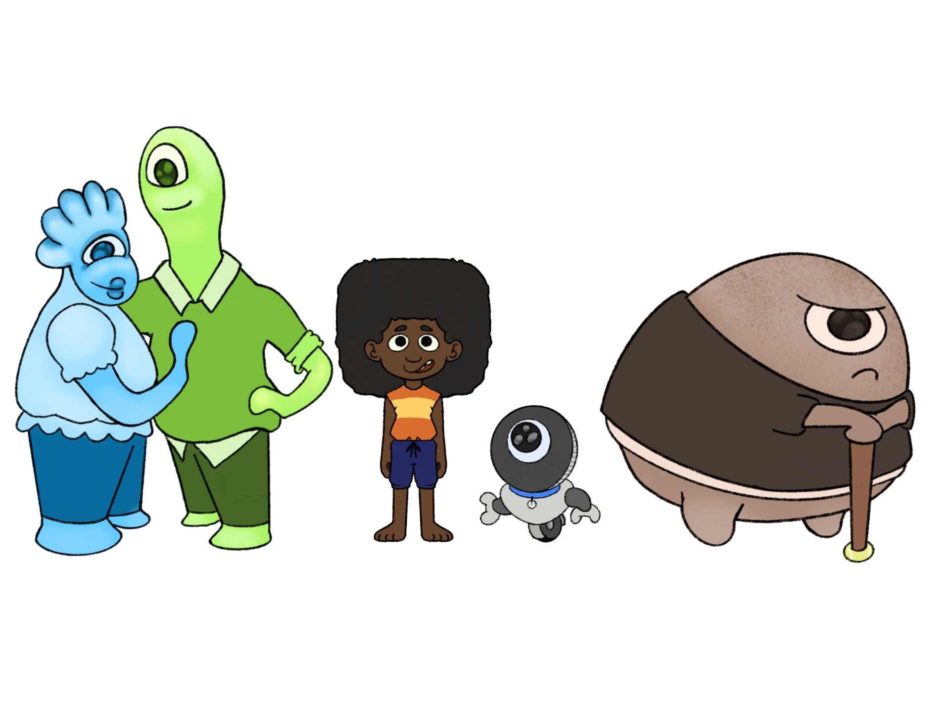 ArtStation - Objects into Characters: Demographic practice