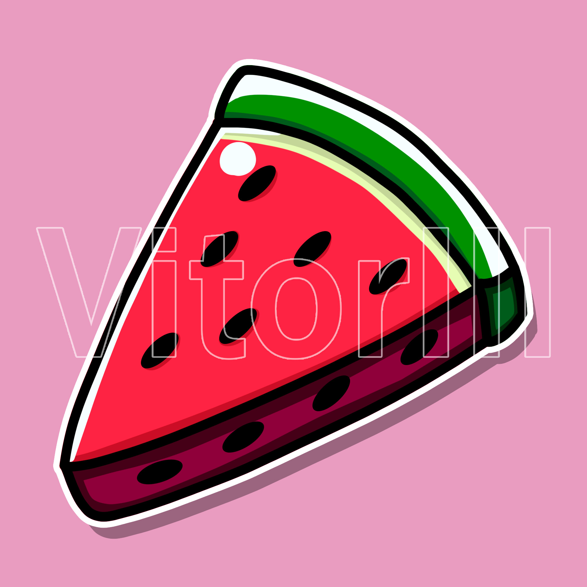 ArtStation - Watermelon Icon