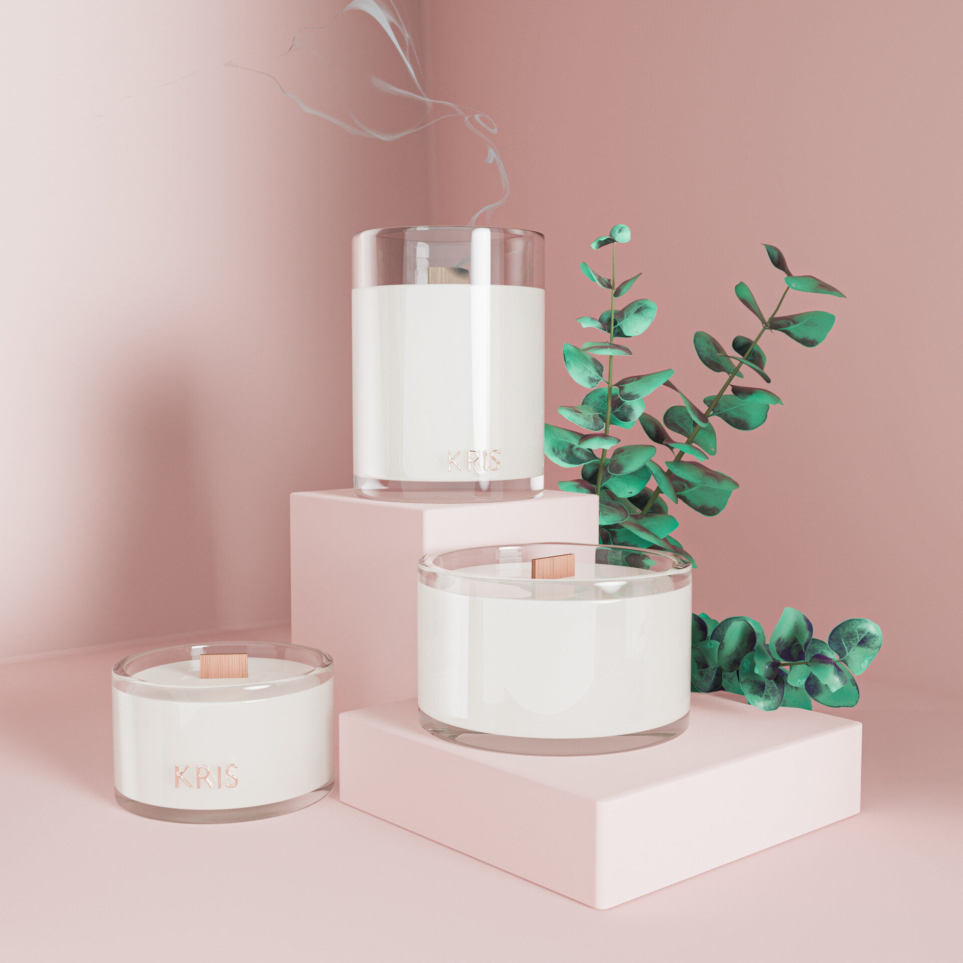 ArtStation - 3D aroma candles
