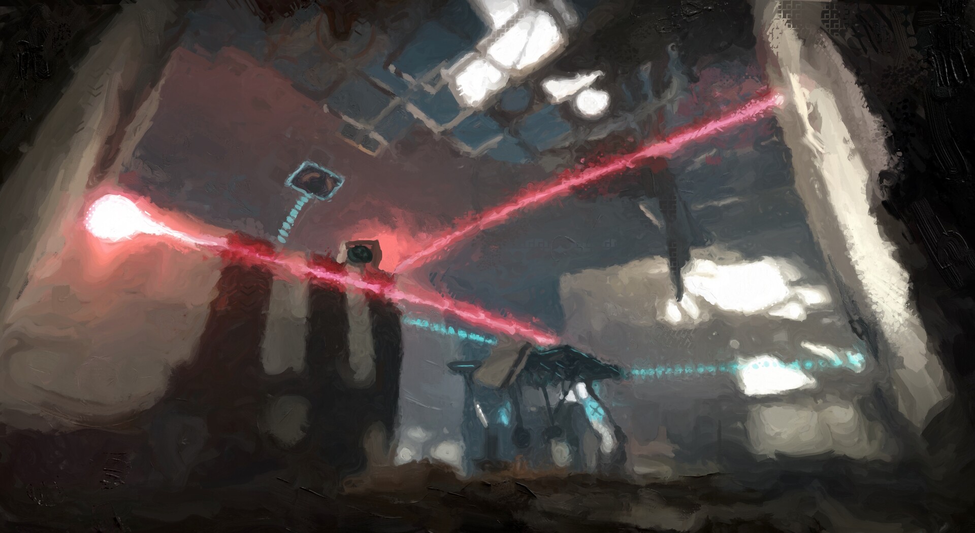 ArtStation - Discouragement beams