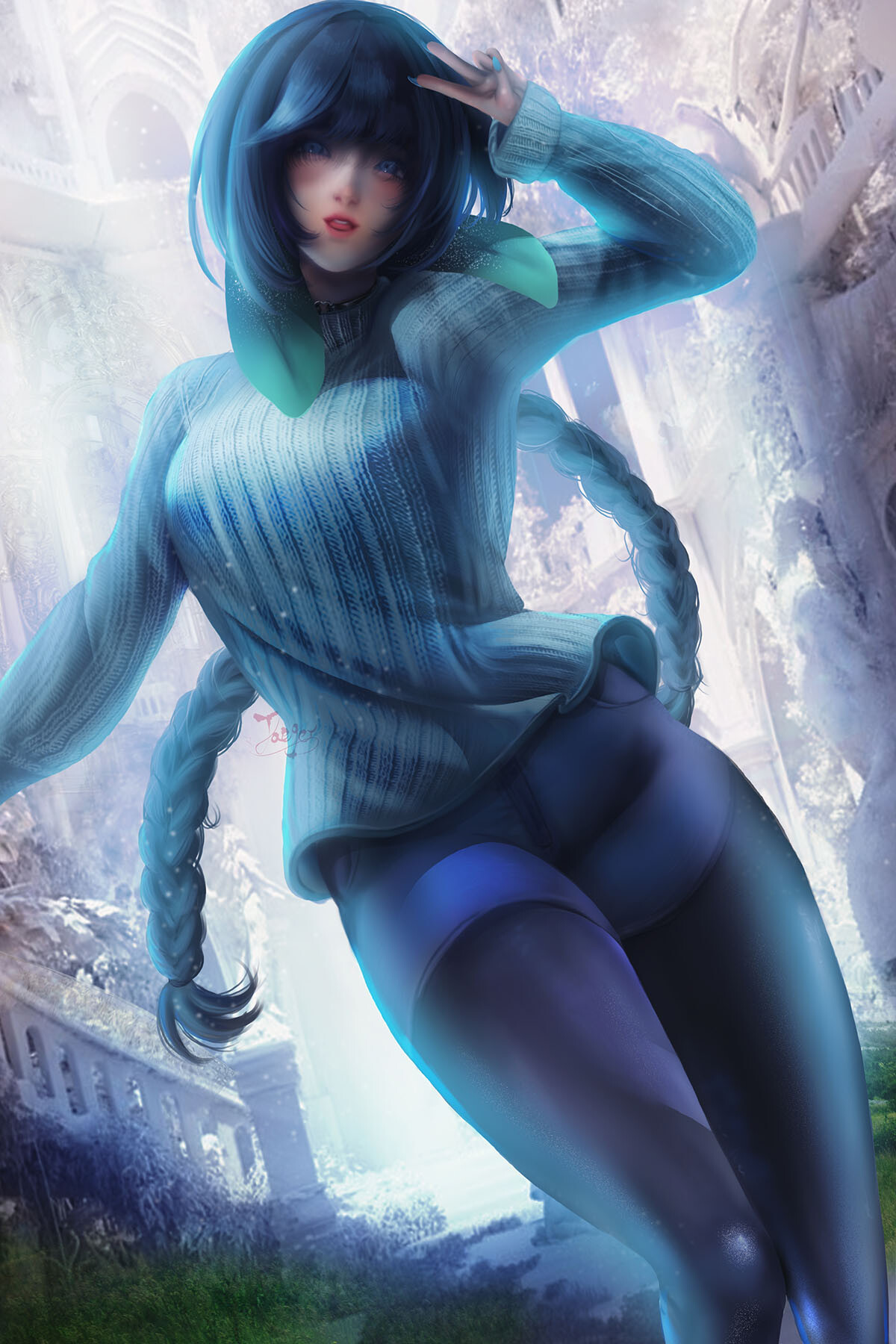 ArtStation - Coastal Highway