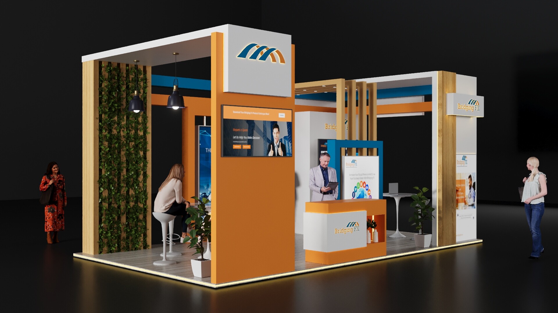 ArtStation - 3D Exhibition Stand Design