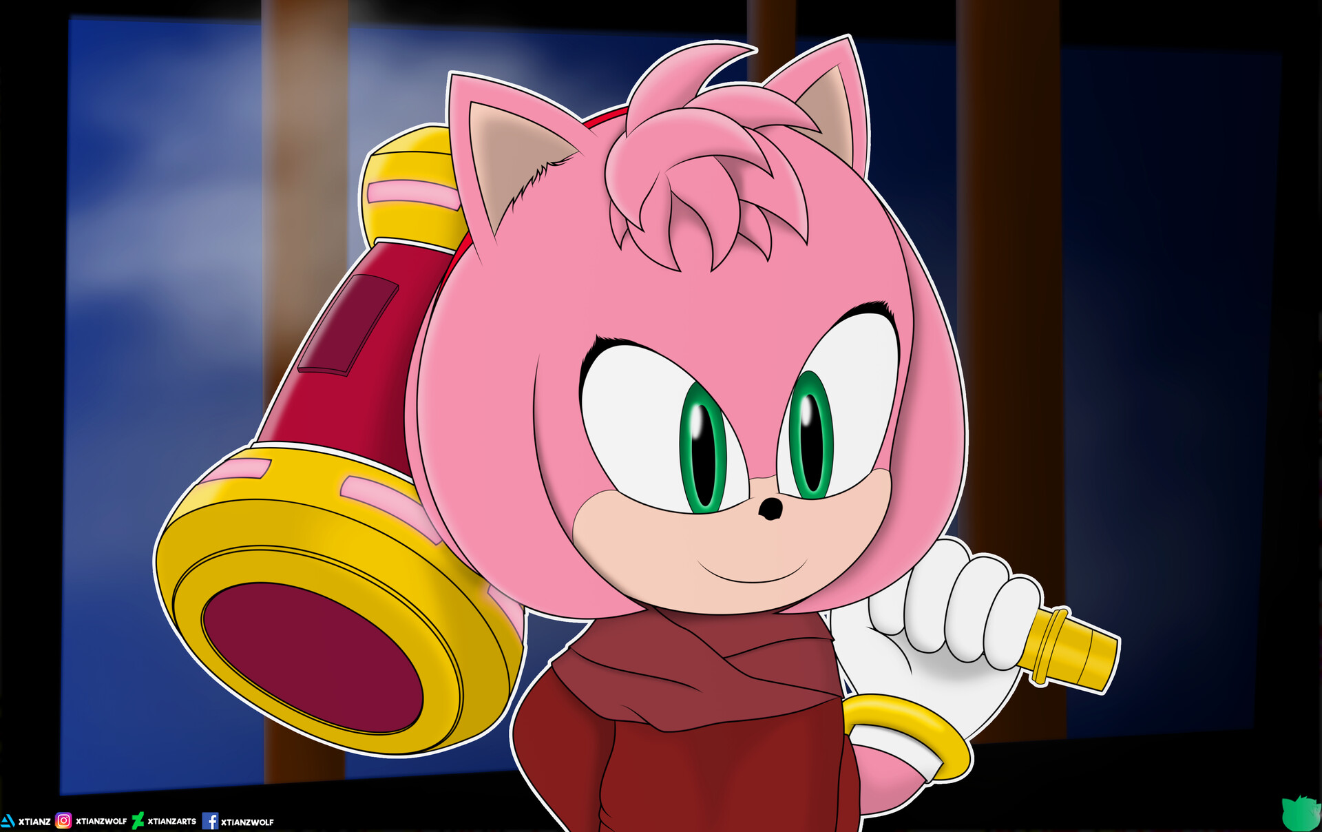 sonic boom amy deviantart