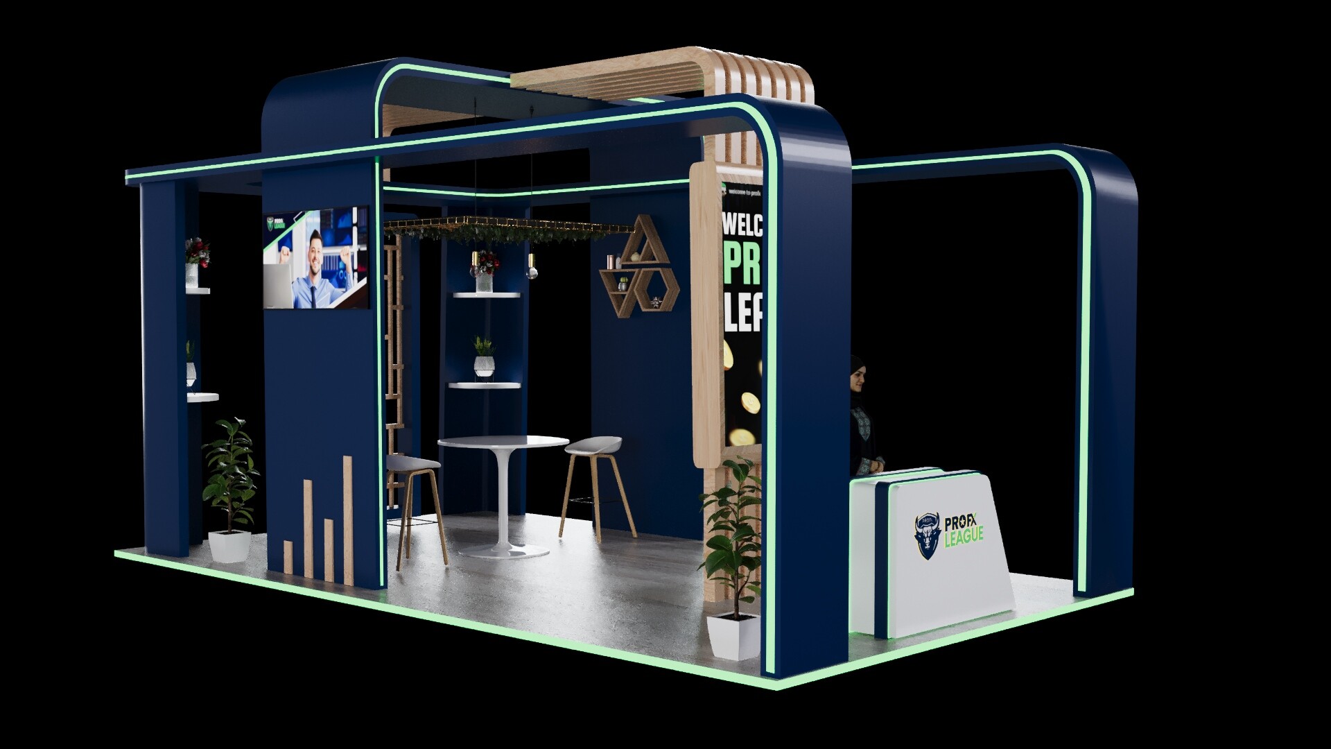 ArtStation - 3D Exhibition Stand Design