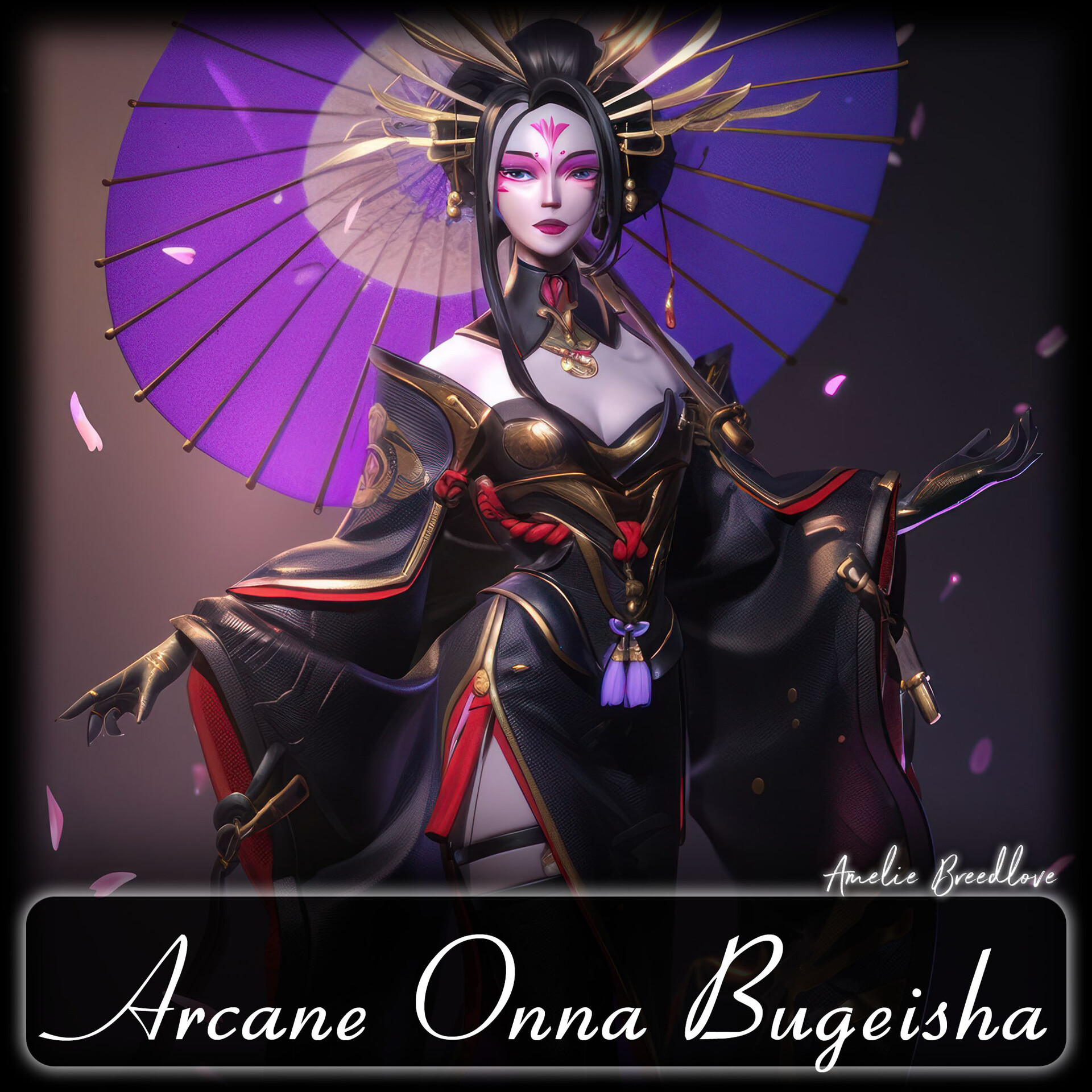 ArtStation - 200 Arcane Onna Bugeisha Reference Pack | 4K | v.9