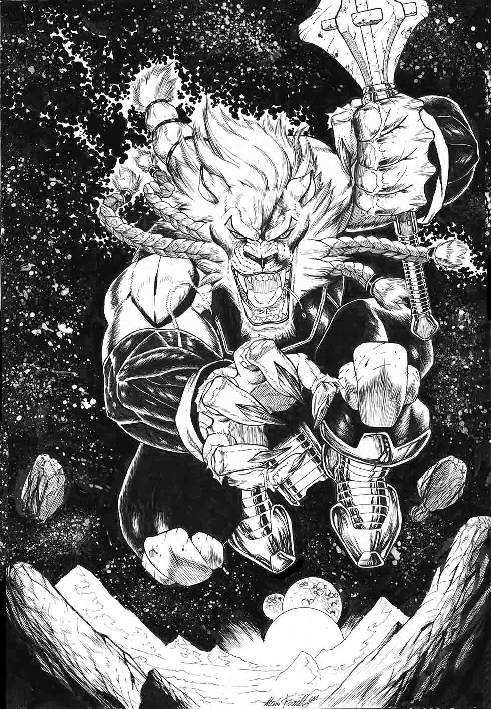 ArtStation - Battle Beast illustration
