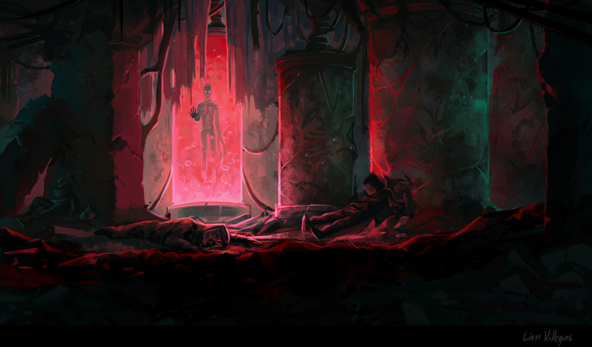 ArtStation - Abandoned Lab